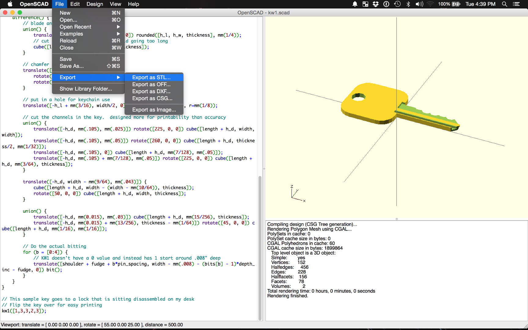 How to Make a Metal Key With a 3D Printer : 5 Steps (with Pictures ...
