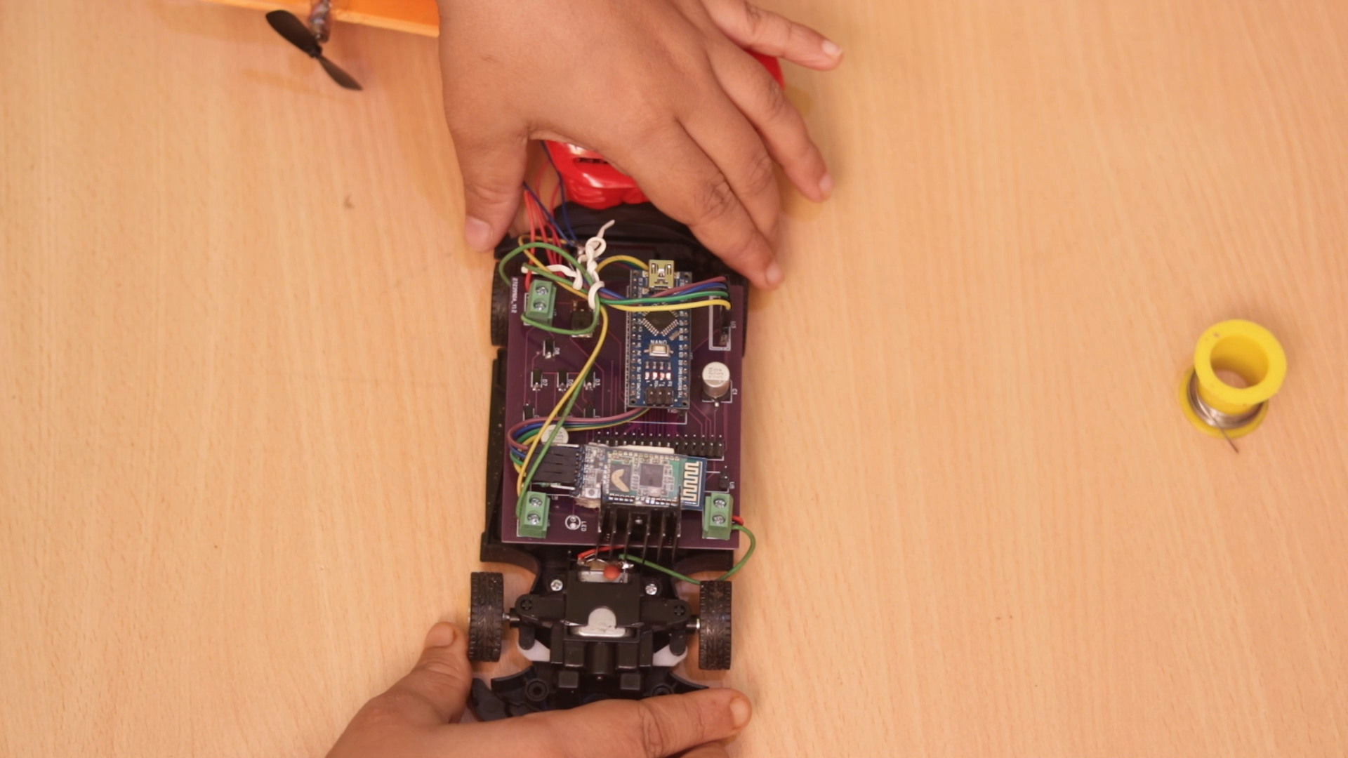 ARDUINO BLUETOOTH CONTROLLED AEROPLANE ROBOT CAR : 4 Steps - Instructables