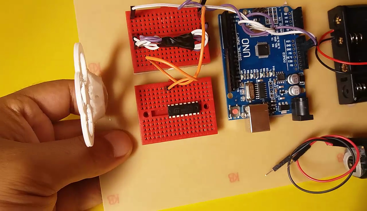 Arduino - Obstacle Avoiding Robot (with L293D) : 11 Steps (with ...