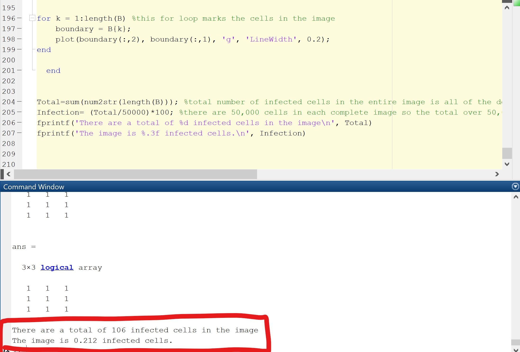 Malaria Diagnostic Program Via Image Processing in MATLAB : 7 Steps ...