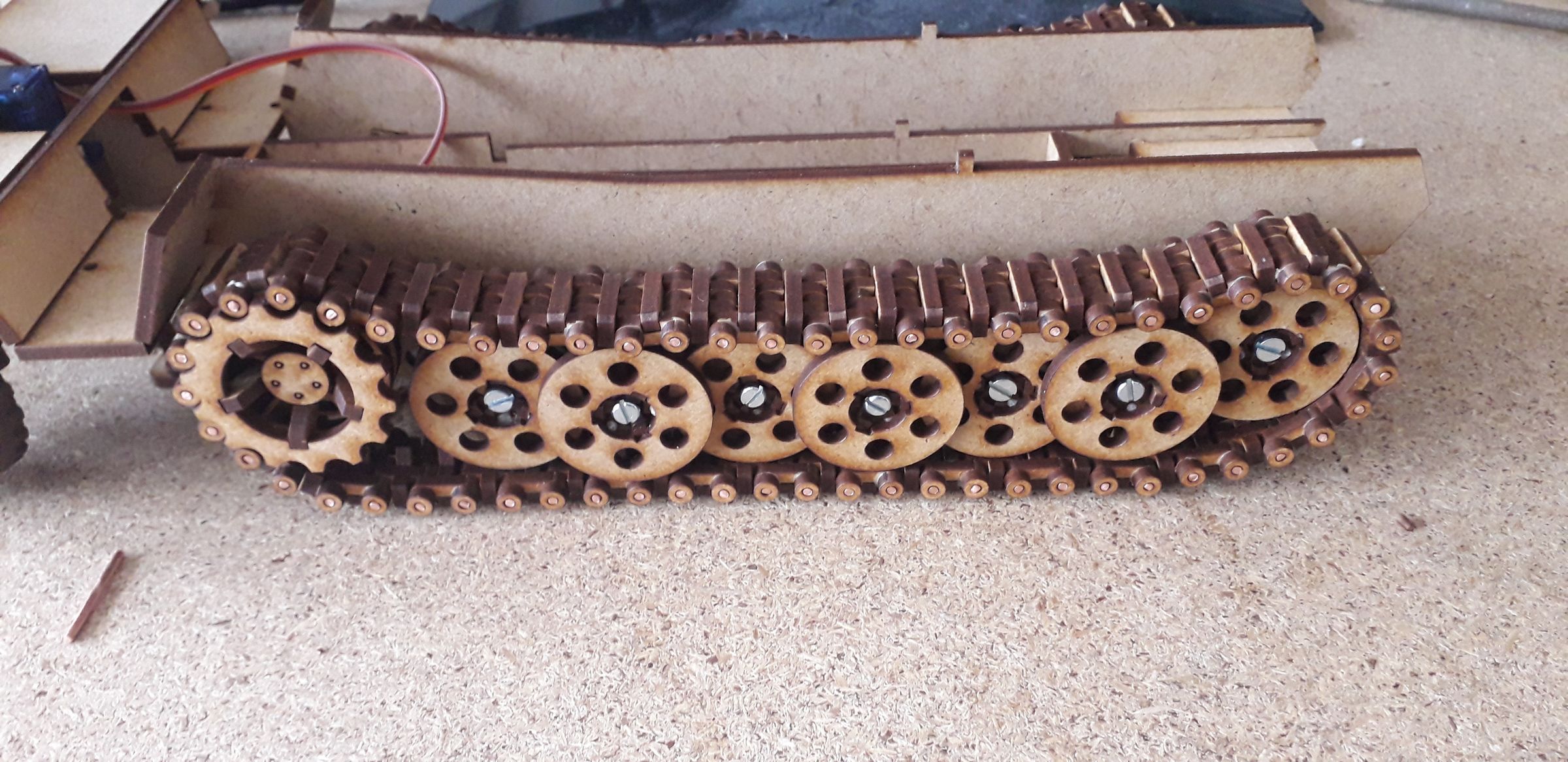 Lasercut RC Halftrack : 60 Steps (with Pictures) - Instructables