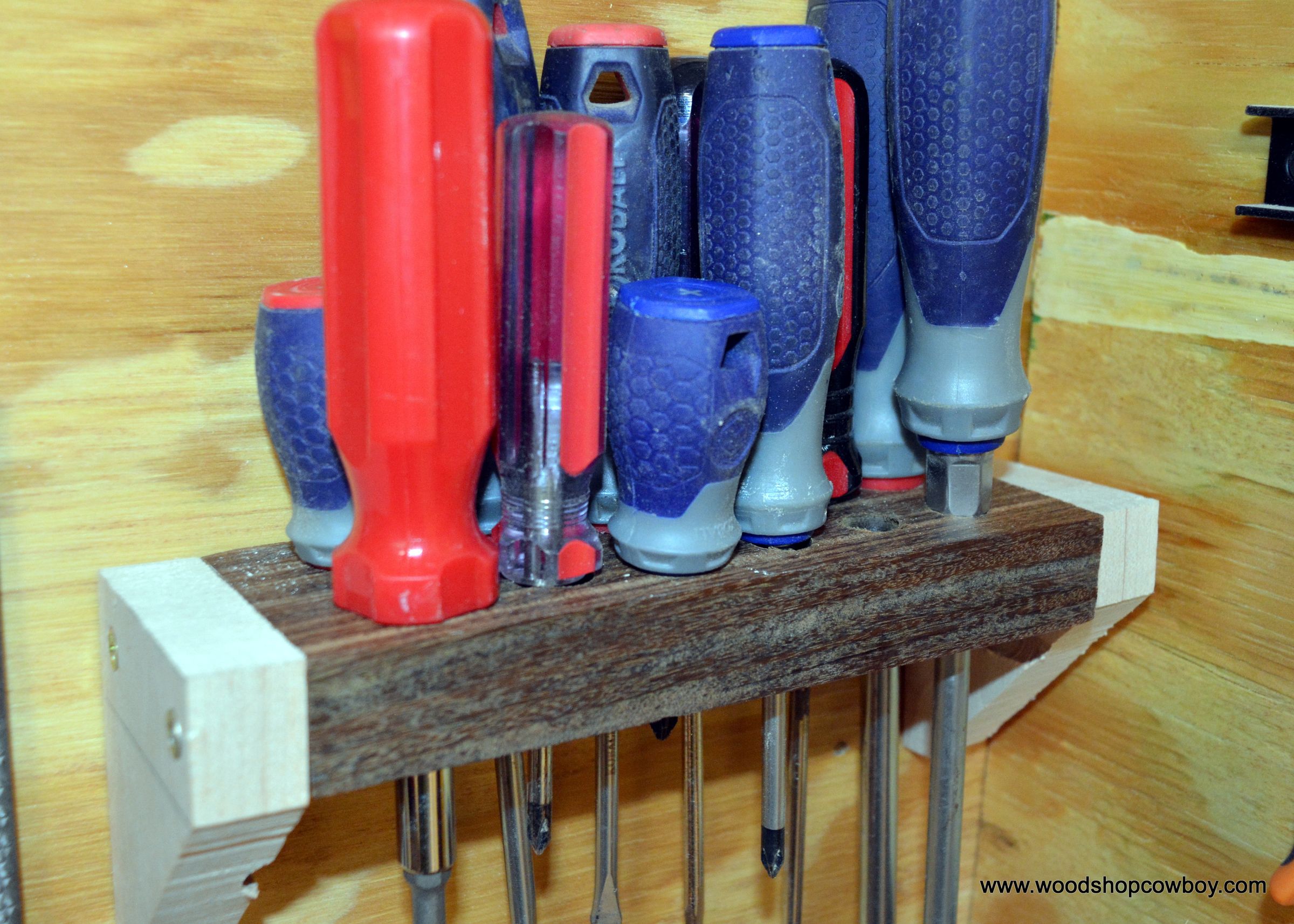 Build a Tool Rack for Your Tool Wall : 4 Steps (with Pictures ...