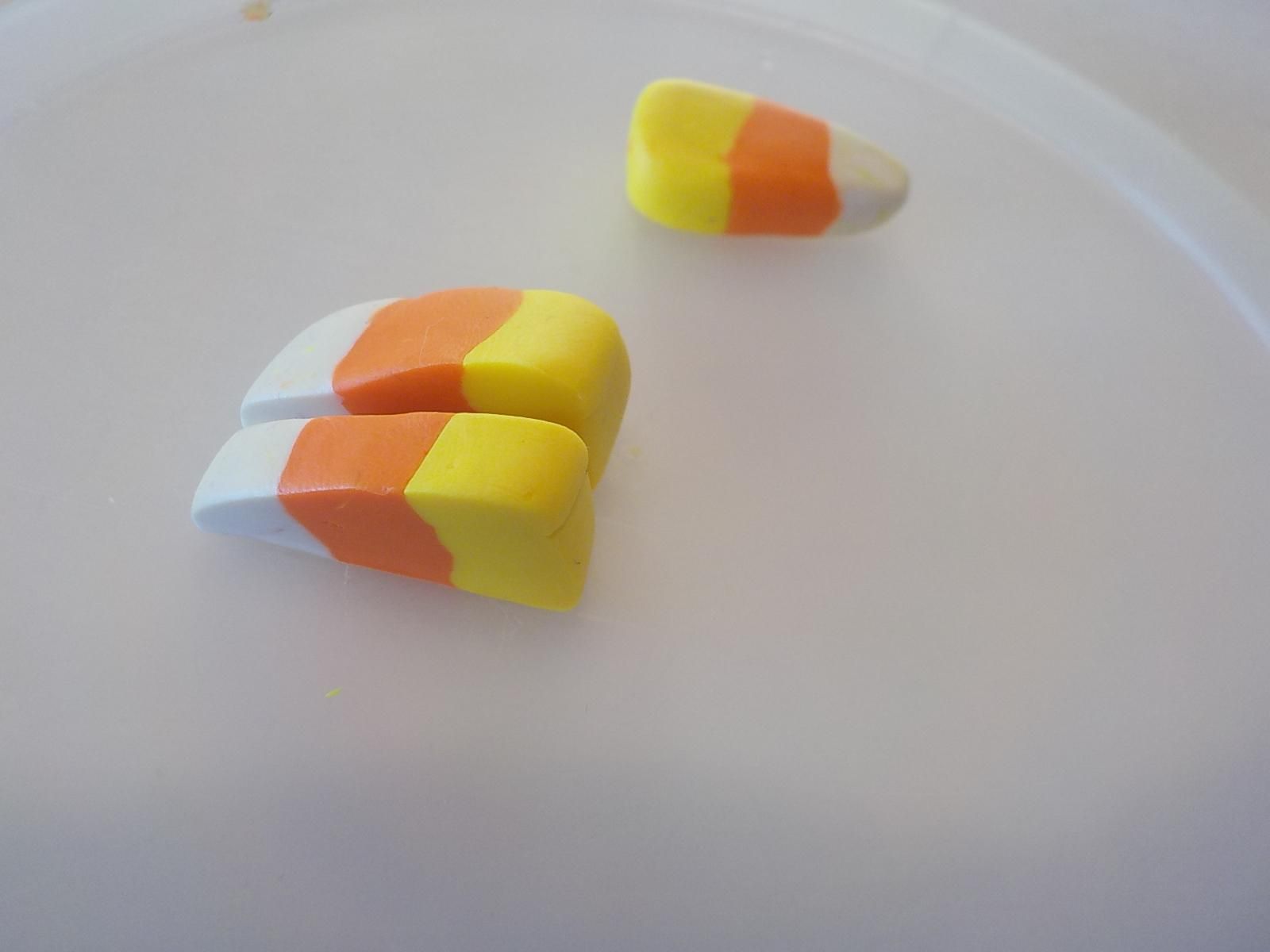 Polymer Clay Candy Corn Earrings : 3 Steps - Instructables