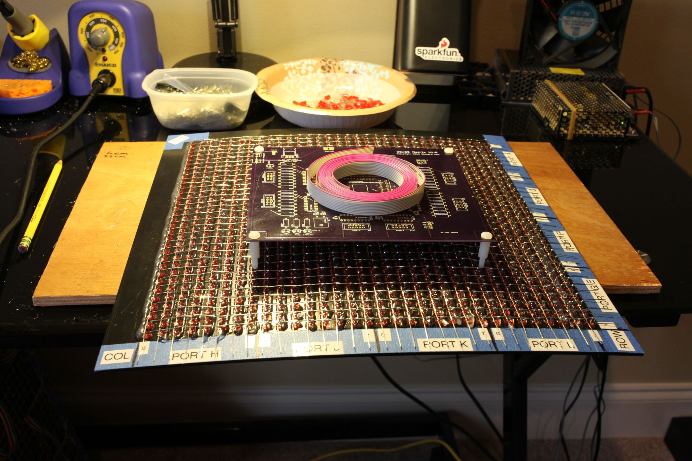 32x32 LED Matrix : 28 Steps - Instructables