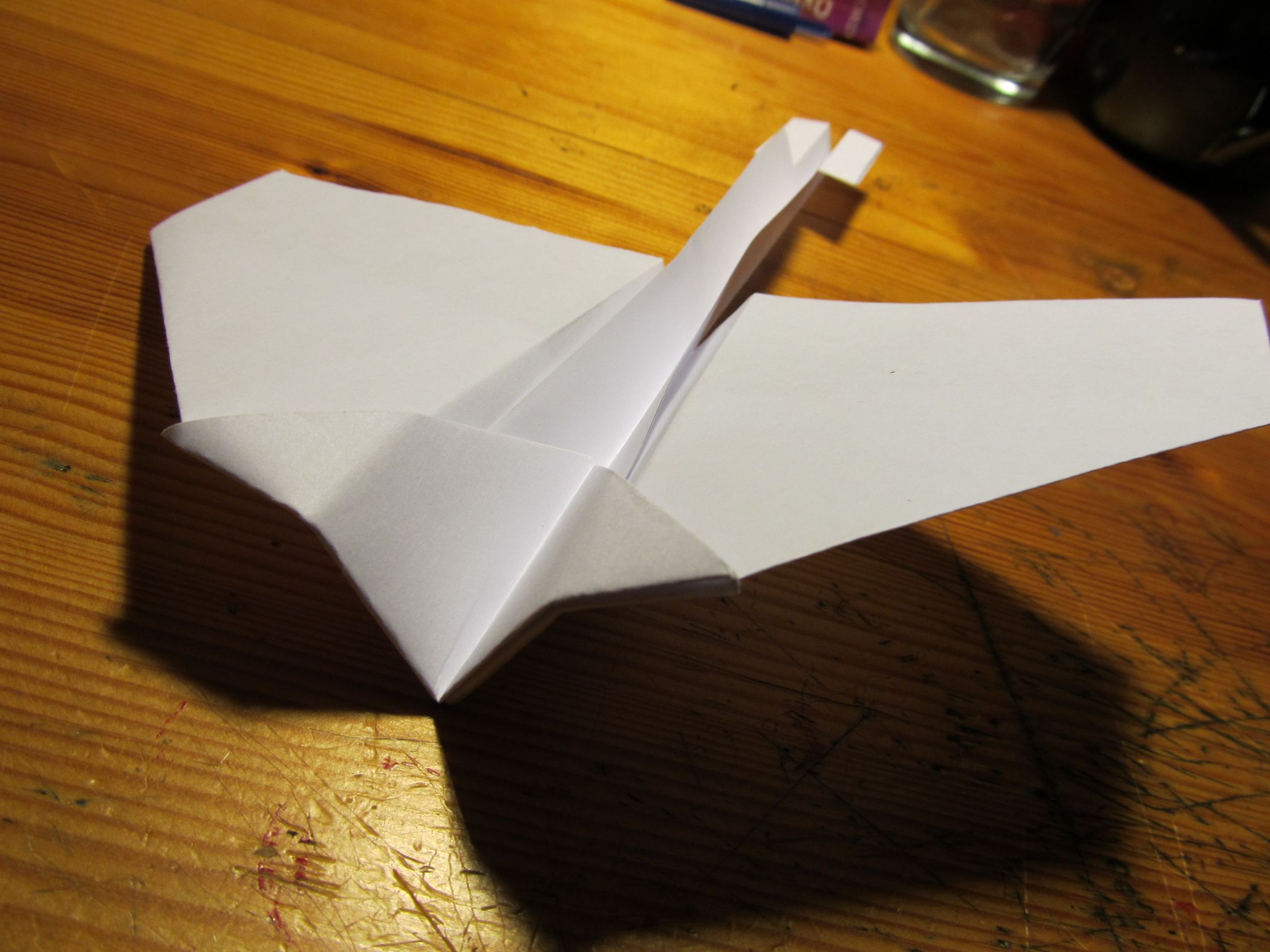 The Omicron, an Awesome Paper Plane! : 8 Steps (with Pictures ...