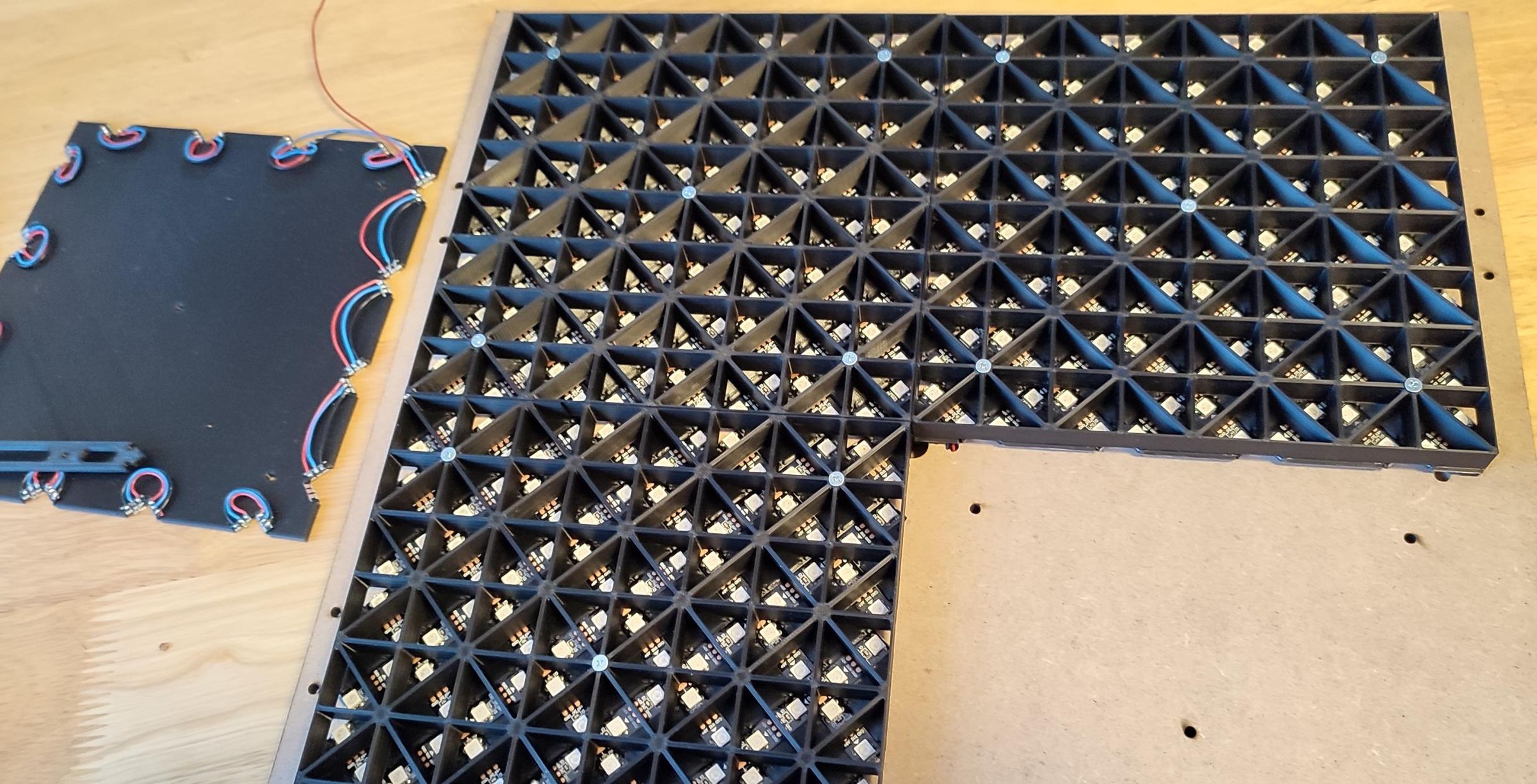 Tetrakis Square Tiling With WS2812 LEDs : 5 Steps (with Pictures ...