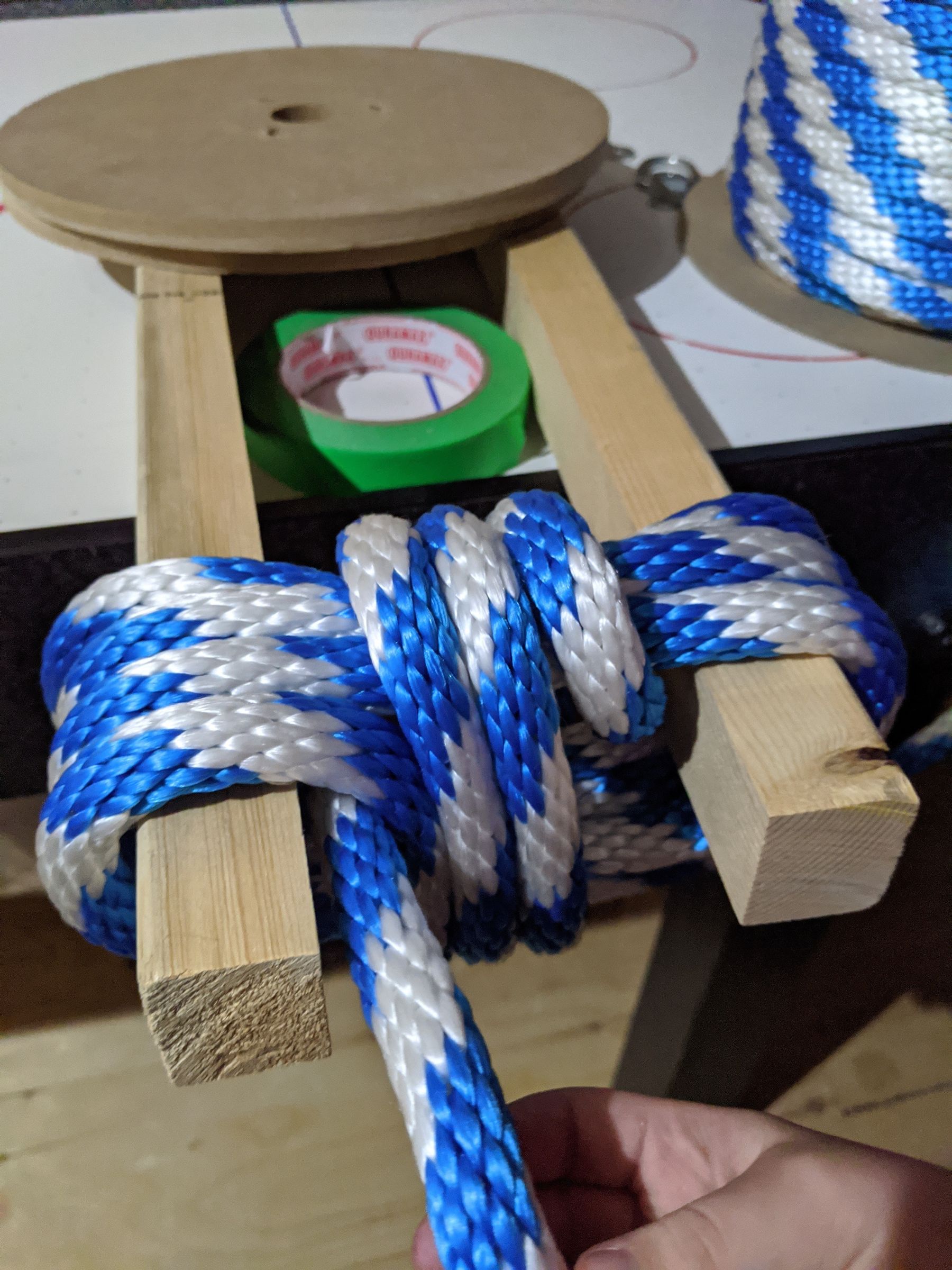 Quick & Easy Indoor Omni-directional Rope Swing - Instructables