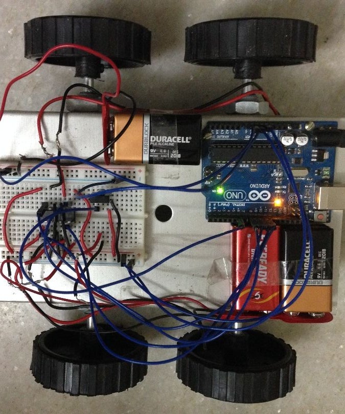 Remote Controlled Robot Using Arduino and T.V. Remote : 11 Steps ...