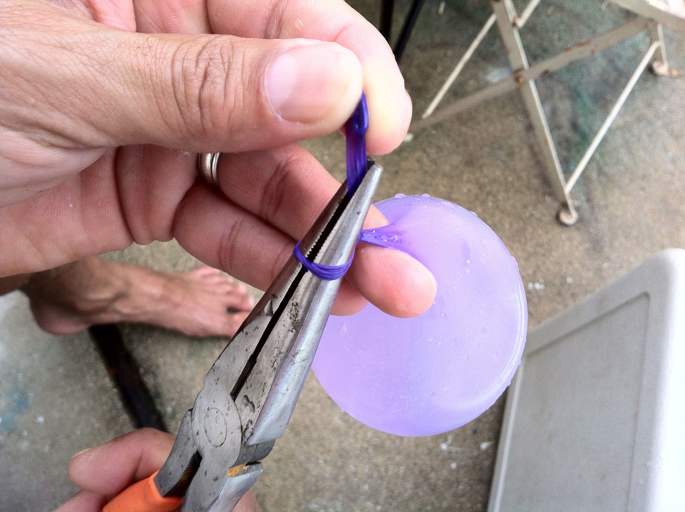 How to Tie a Water Balloon Without Getting Pruney Fingers : 6 Steps ...