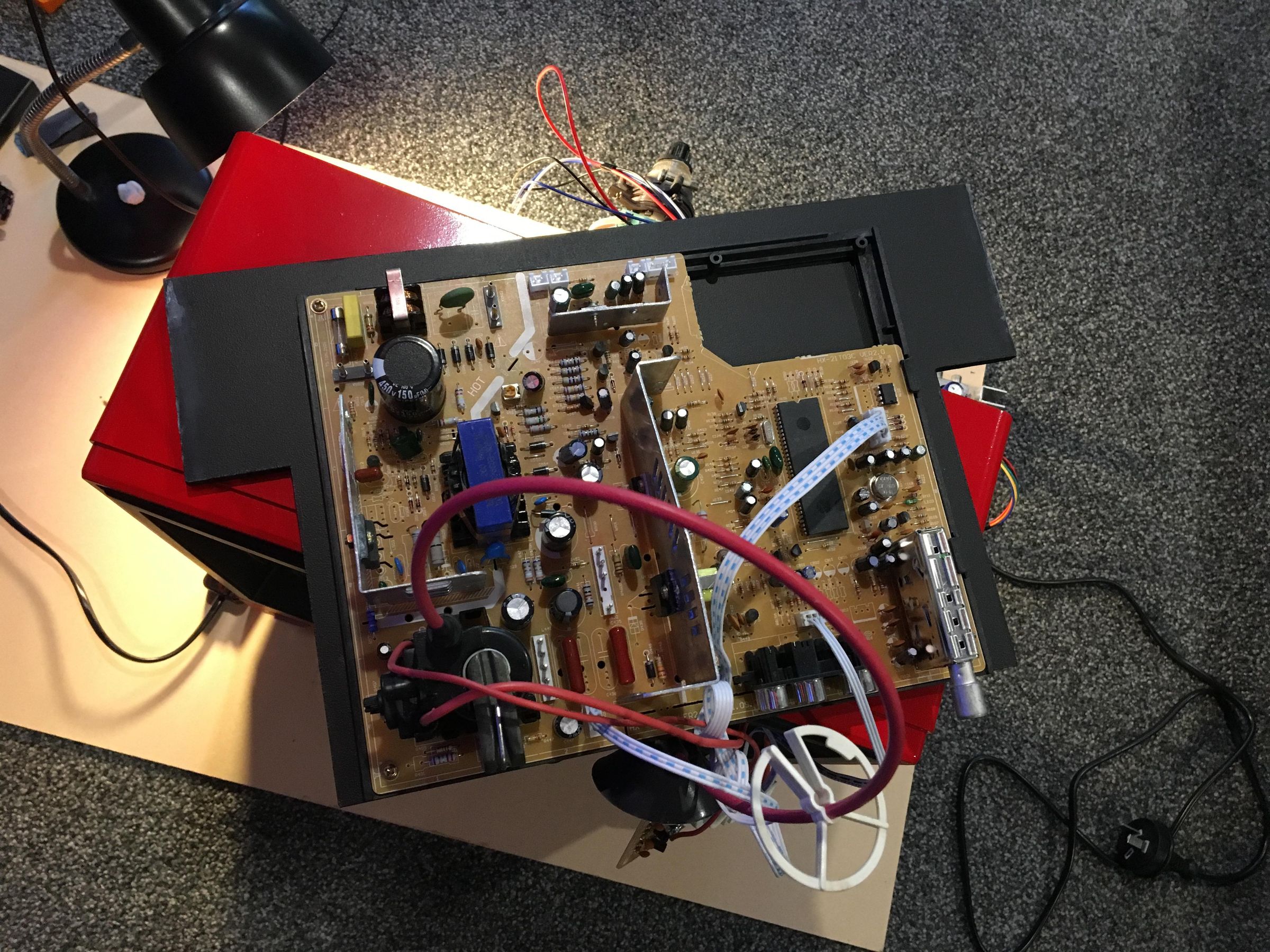 Sharp C1 Famicom Inspired NES T.V. : 9 Steps (with Pictures ...