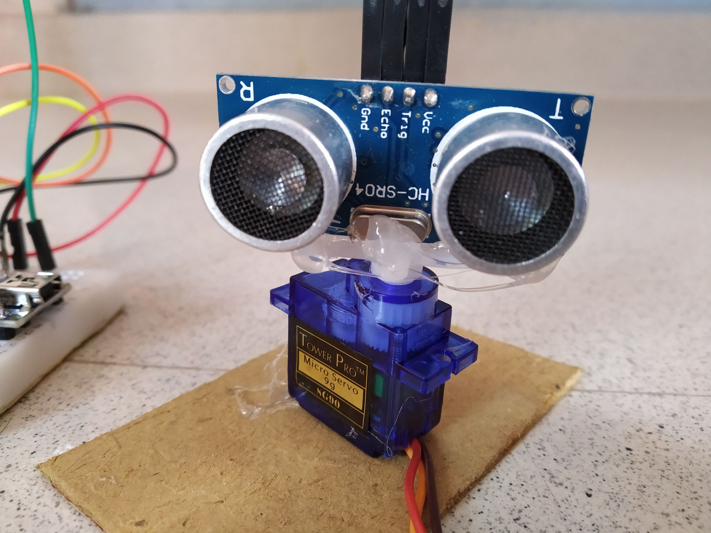 Ultrasonic Radar Using Arduino and Serial Plotter : 8 Steps - Instructables