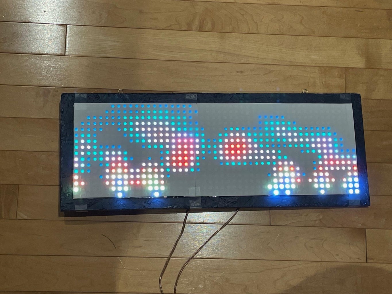 Arduino Uno Controlled 48x16 Color LED Array With Text and Animation ... Arduino Uno Controlled 48x16 Color LED Array With Text and Animation ...