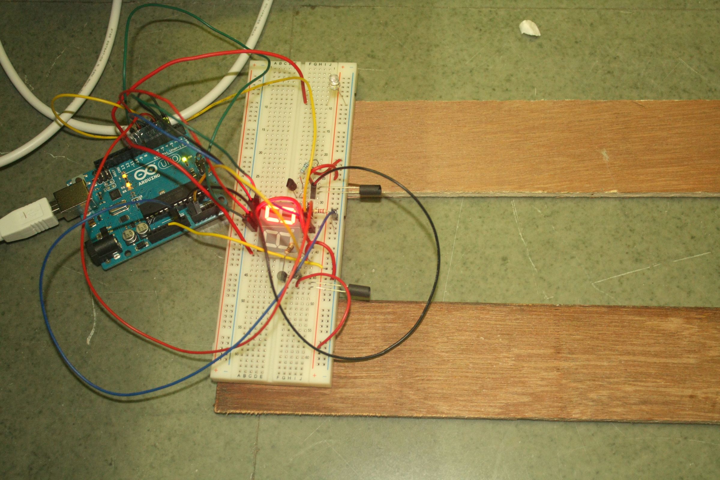 Arduino-DIY Laser / IR Person Counter : 4 Steps - Instructables