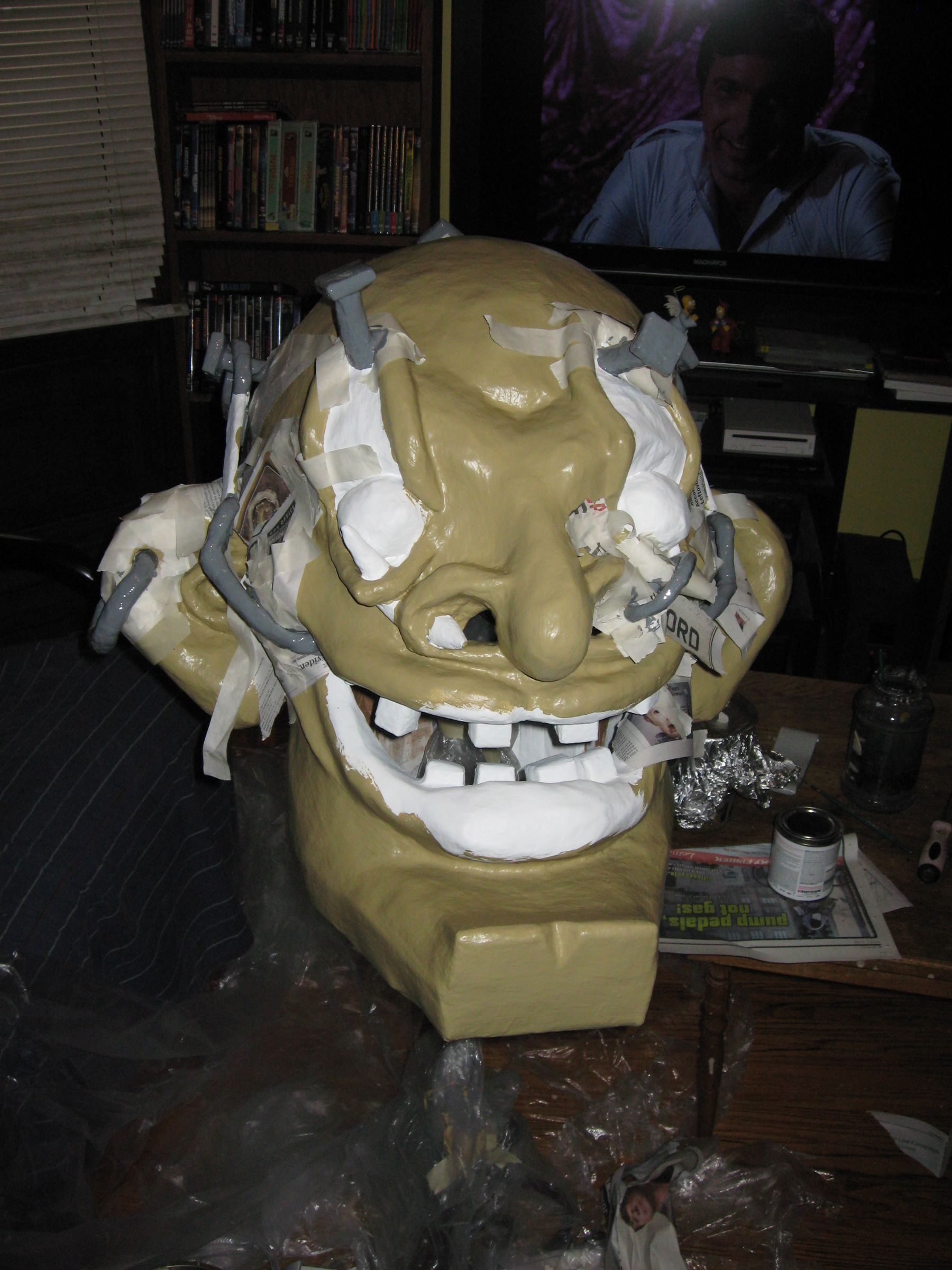 Giant Mask: Horror Head! : 12 Steps (with Pictures) - Instructables