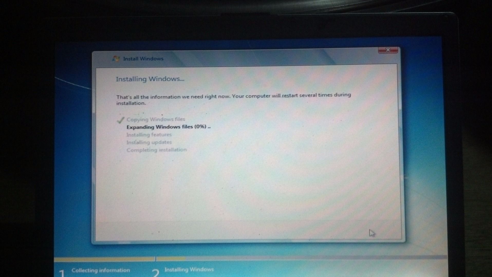 Formatting and Installing Windows 7 on a Computer Using USB/CD : 5 ...