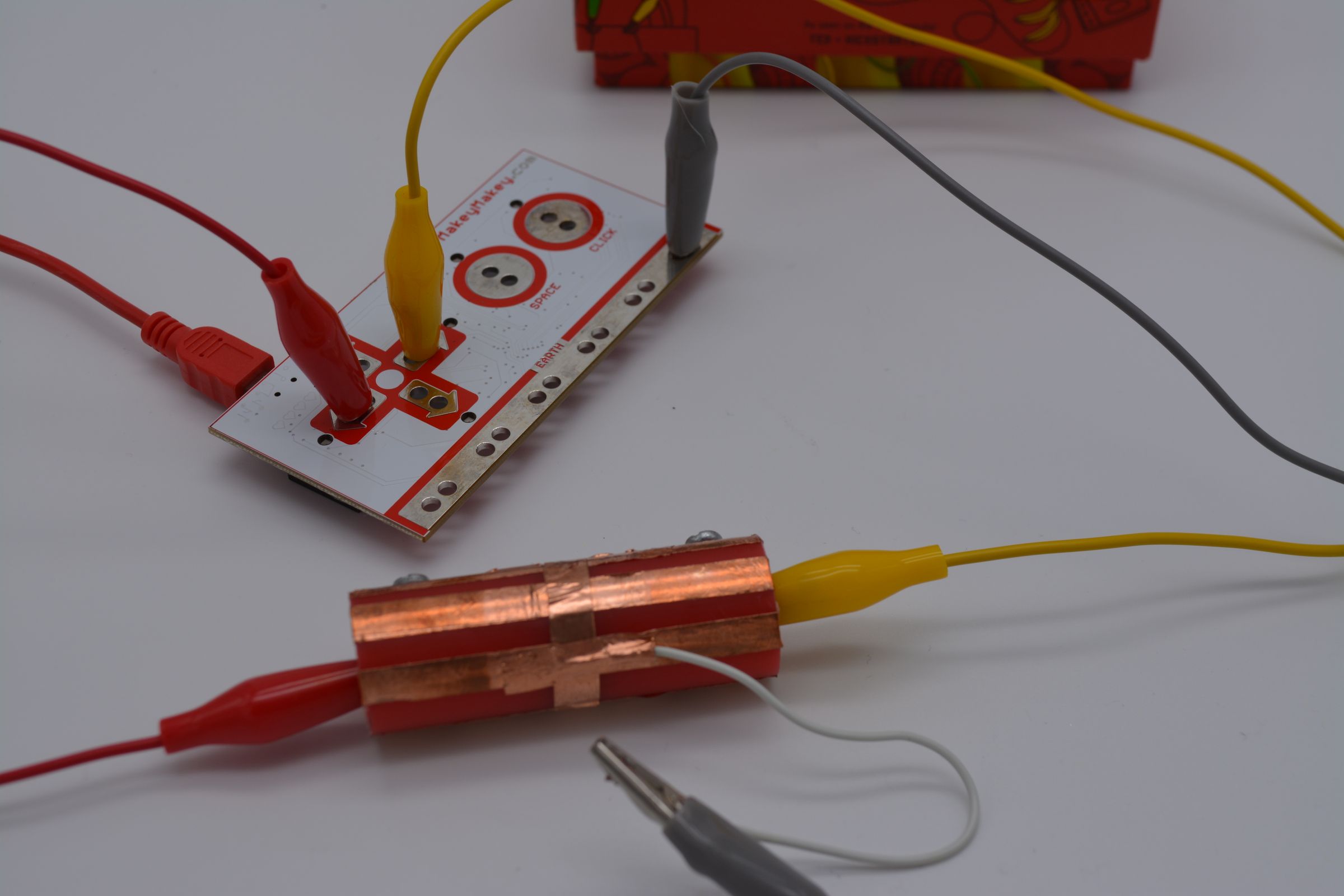 Makey Makey Pool Noodle Tilt Sensor : 5 Steps (with Pictures ...
