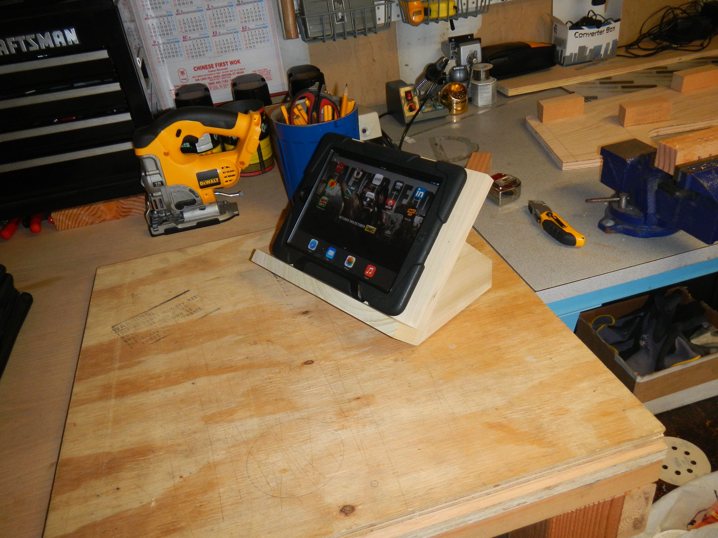 How to Make a Cheap IPad Stand - Instructables
