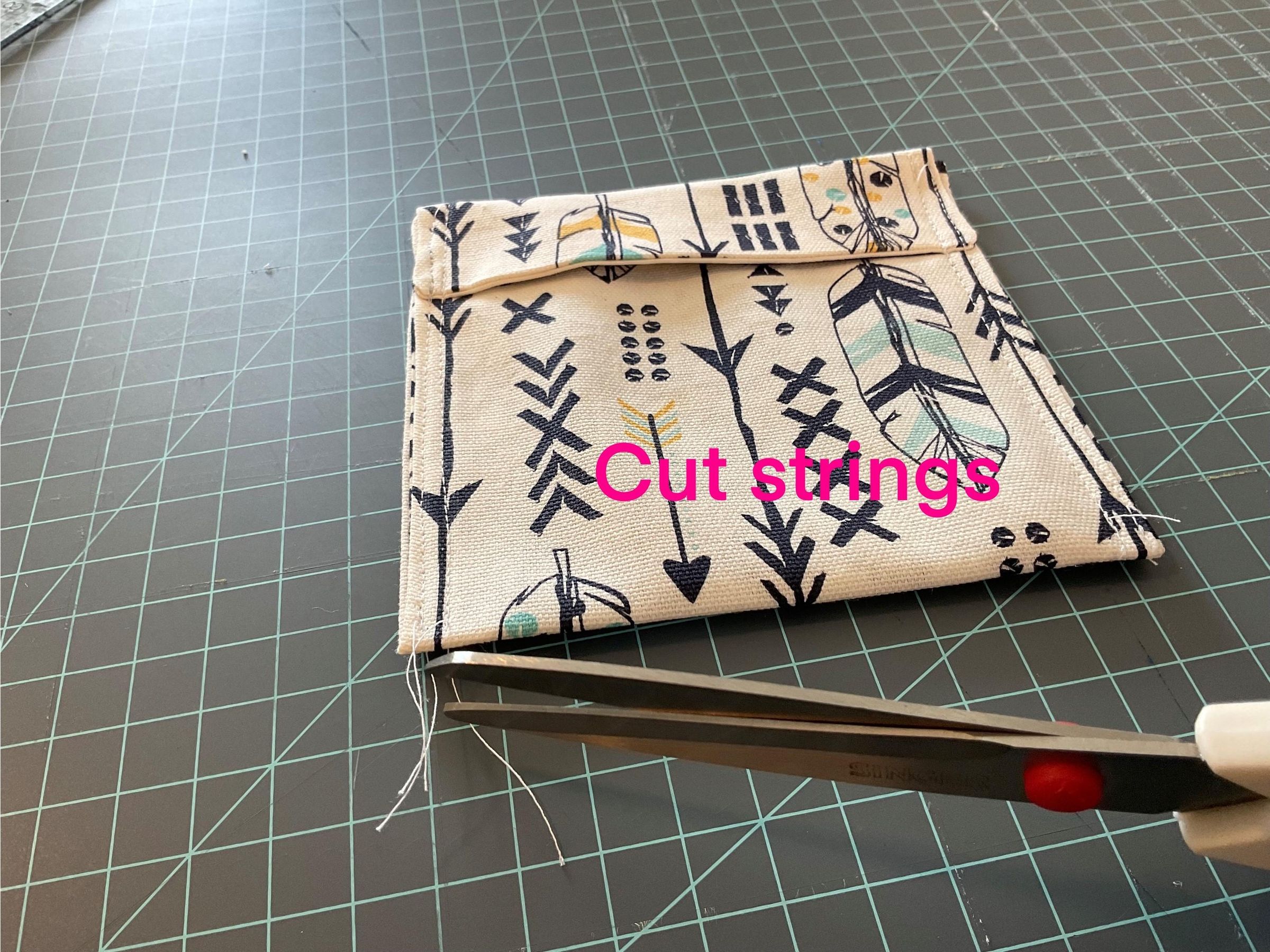Easy 10-minute No Zipper Pouch : 11 Steps (with Pictures) - Instructables