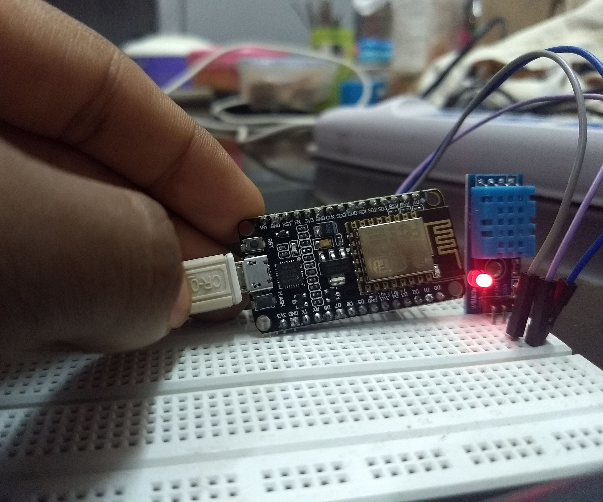 Tempreture | Humidity | Node Mcu | DHT11 : 5 Steps - Instructables