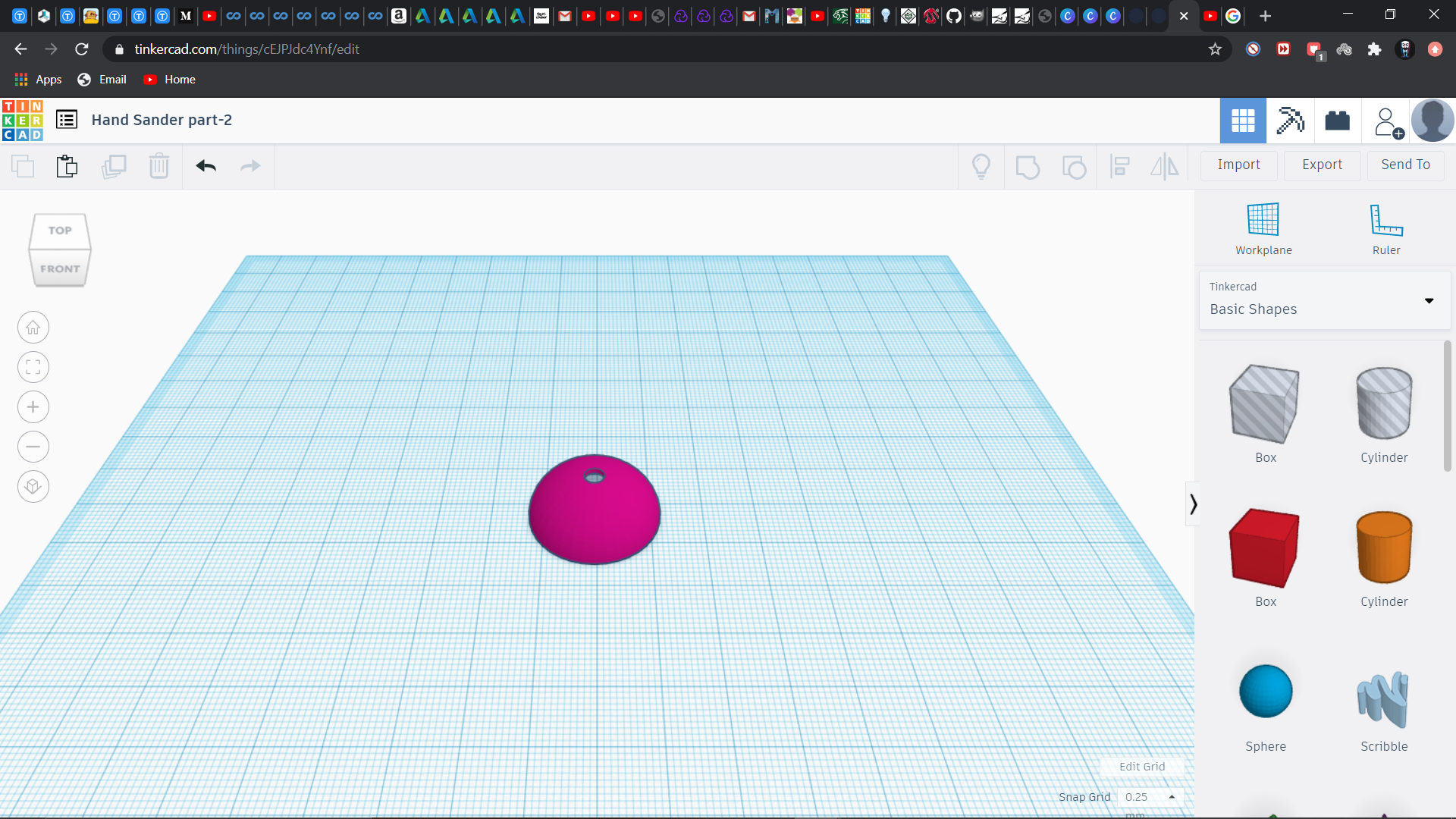 DIY Portable Power Hand Sander: for Sanding 3D Printed Objects : 6 ...