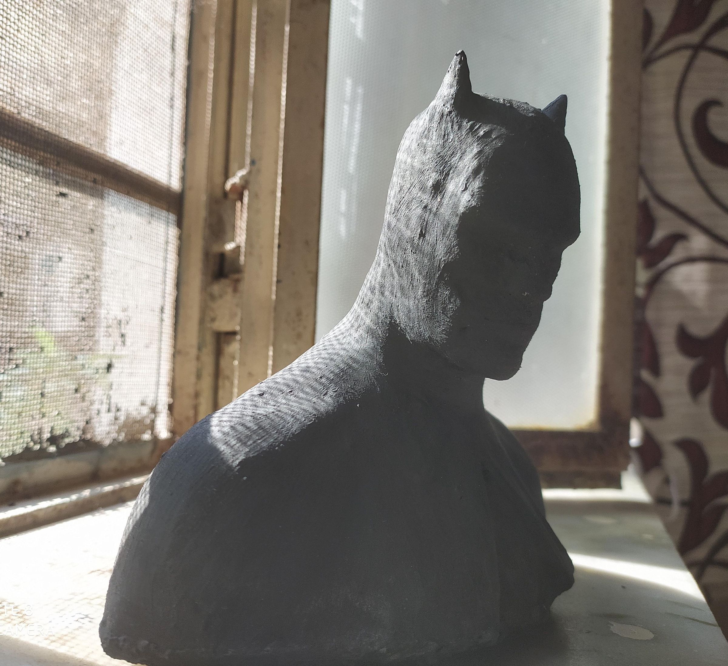 Concrete Batman Bust- Easy Peasy : 7 Steps (with Pictures) - Instructables