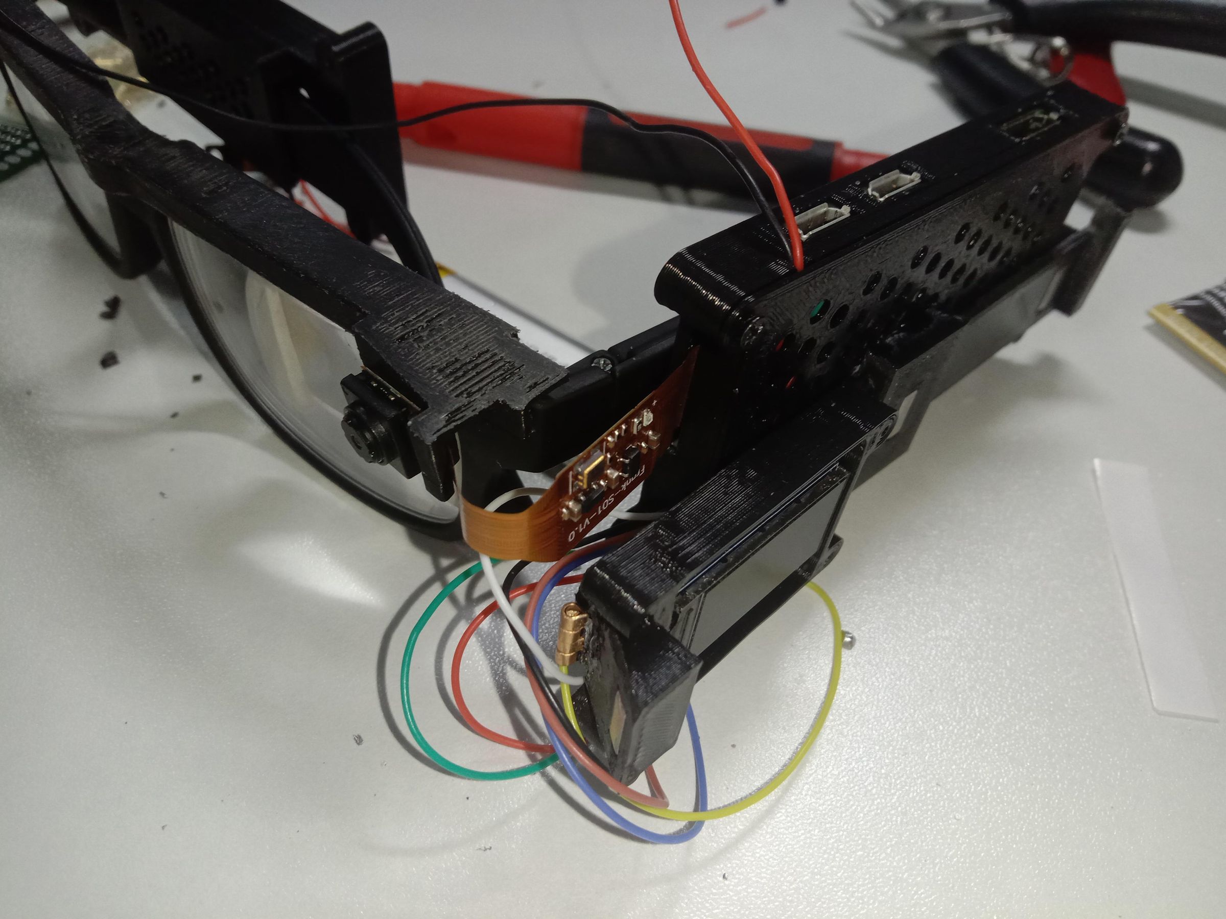 Crypta Glass V2: Raspberry Pi Smart Glasses With Display, Microphone & Camera : 26 Steps (with ...