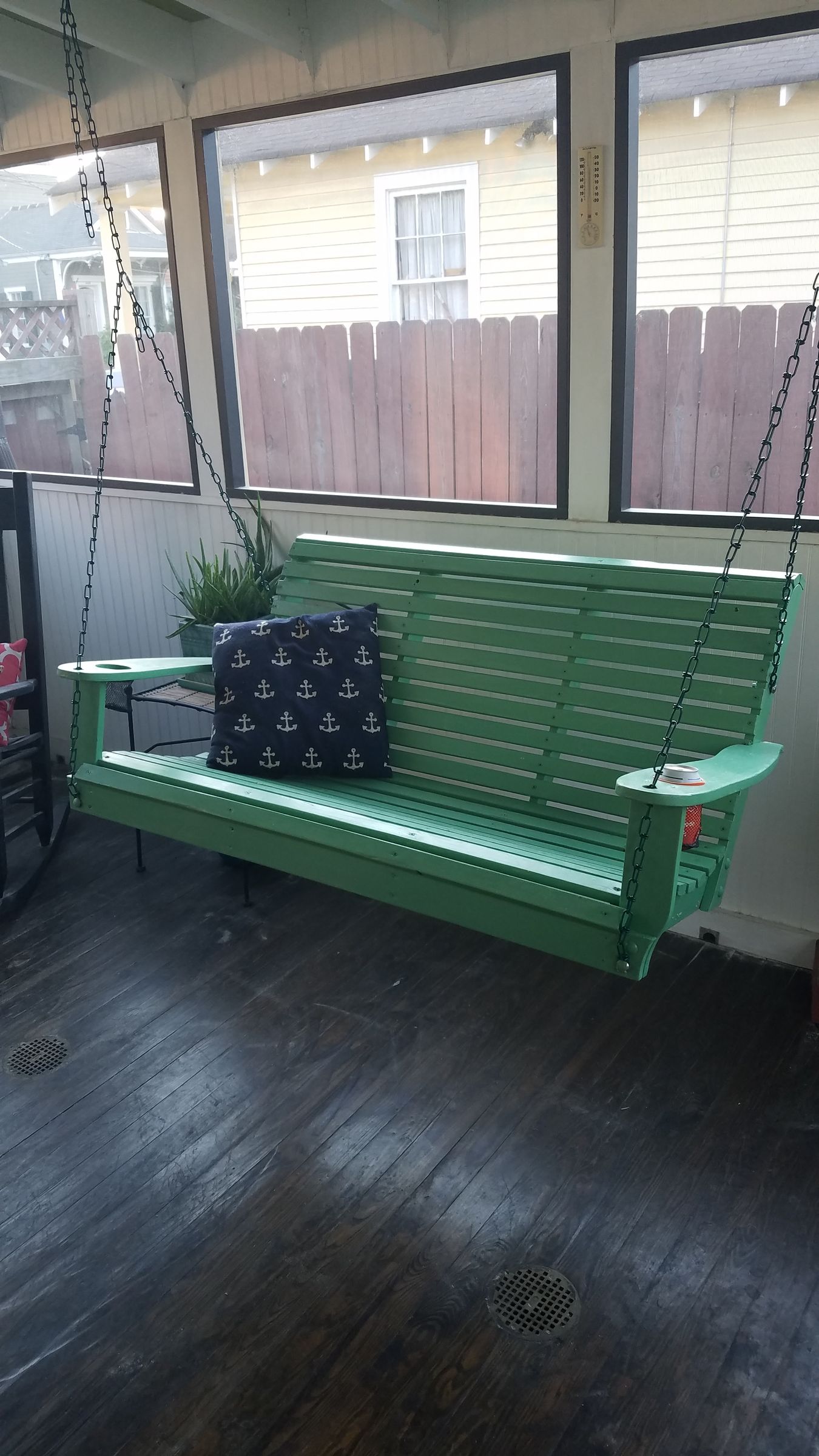 DIY Porch Swing (Free Templates!) : 17 Steps (with Pictures ...