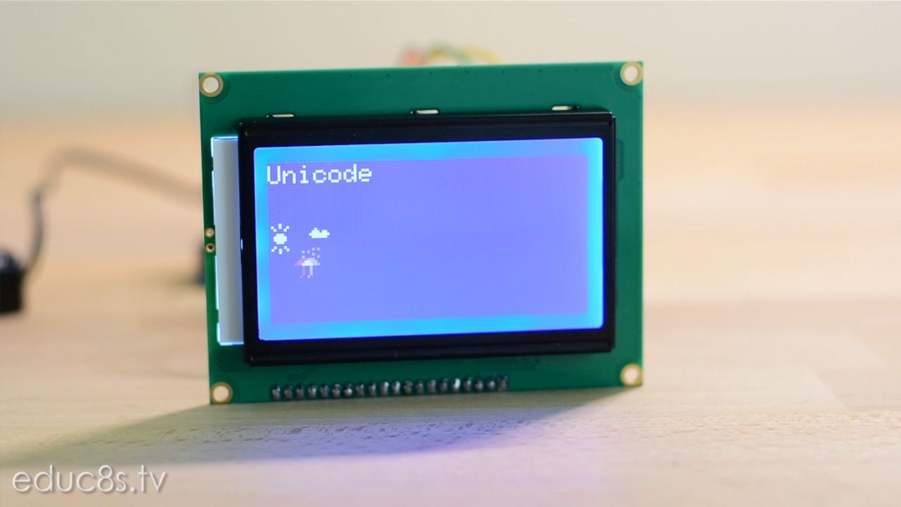 Weather Station Using a Big ST7920 Display : 4 Steps - Instructables
