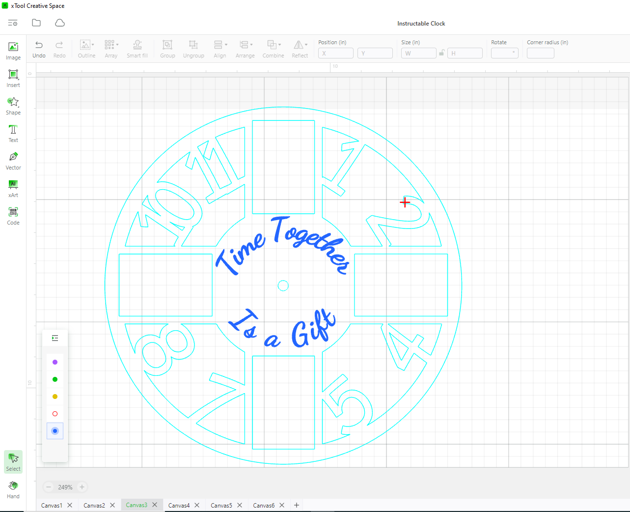 Custom Wooden Clock With Incorporated Picture Frames : 15 Steps (with ...