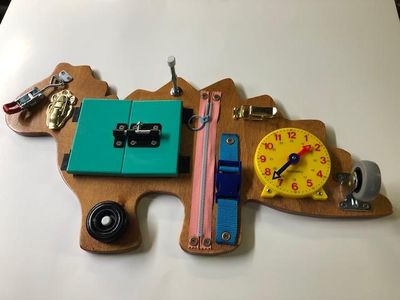 Fun Shaped Busy Boards for Toddlers : 6 Steps (with Pictures ...
