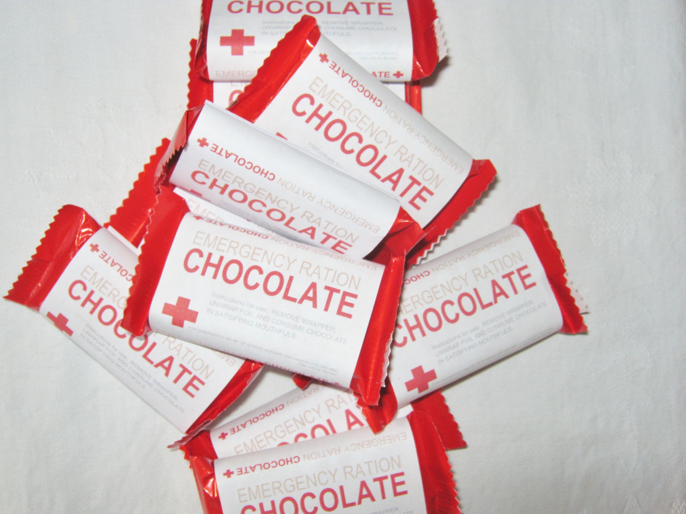 Emergency Chocolate Rations - Simple Holiday Gift : 5 Steps - Instructables