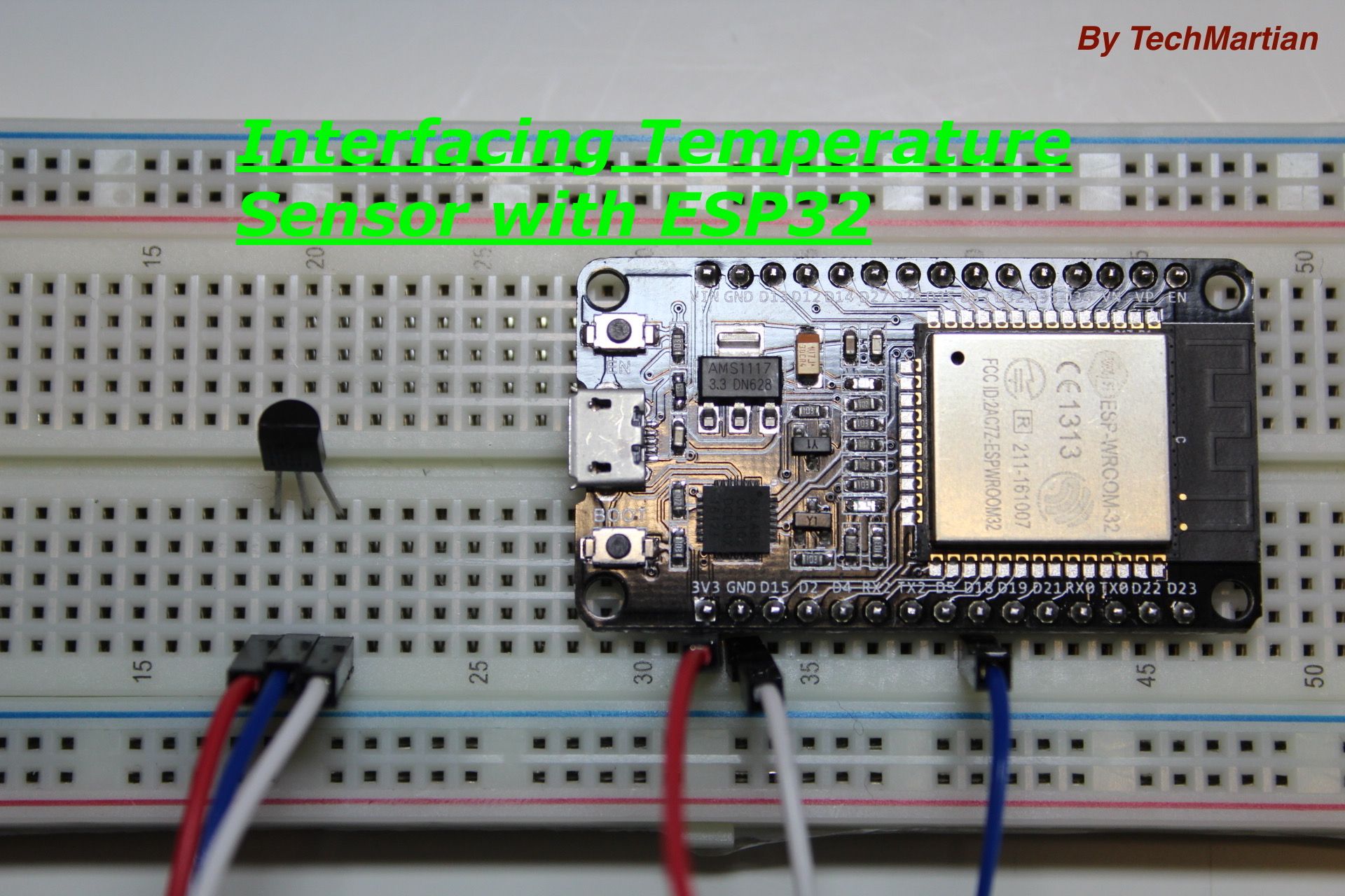 Simple Thermometer Using TMP36 and ESP32 : 4 Steps - Instructables