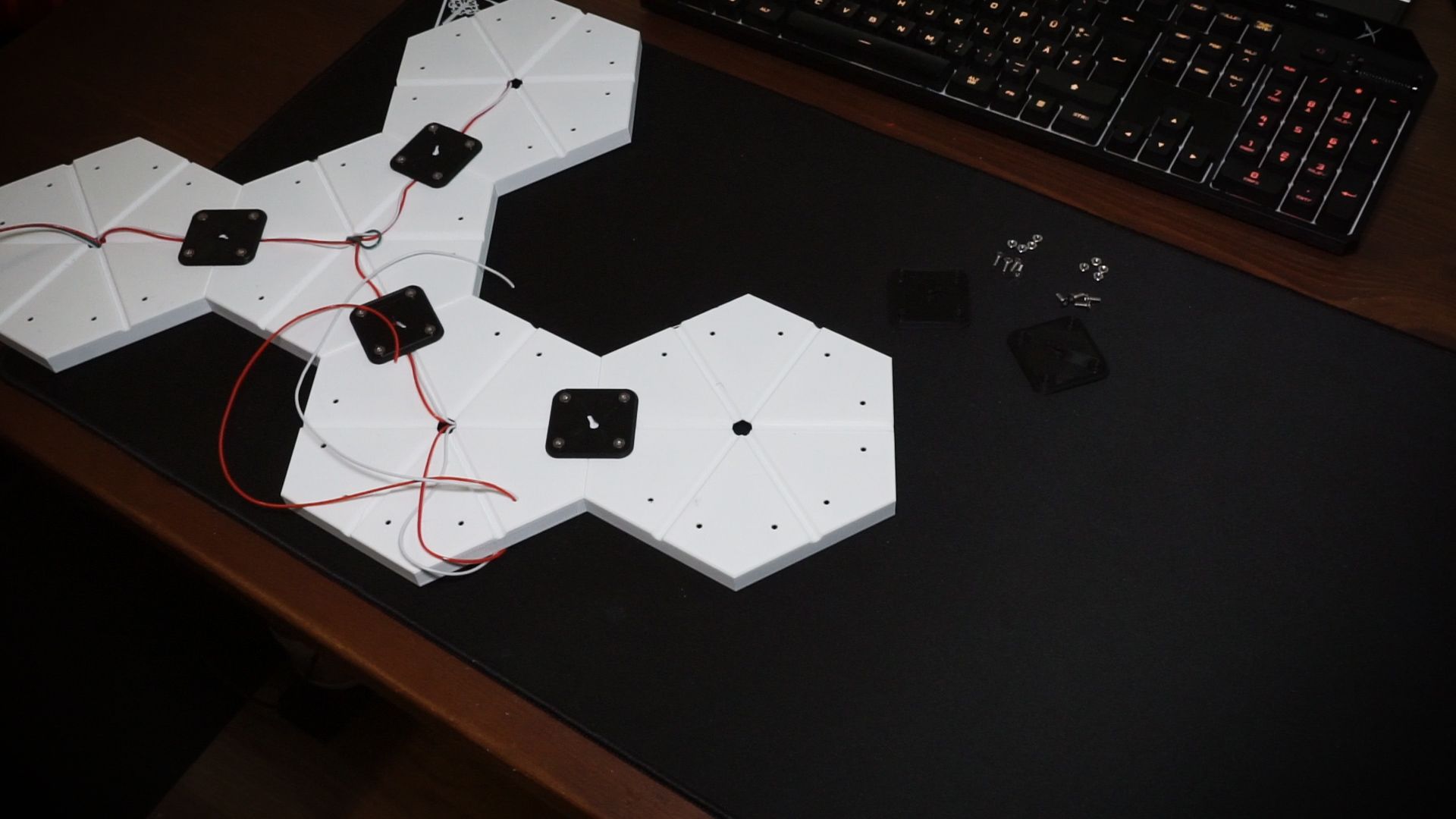 DIY Hexagonal Nanoleaf LED Light : 5 Steps (with Pictures) - Instructables
