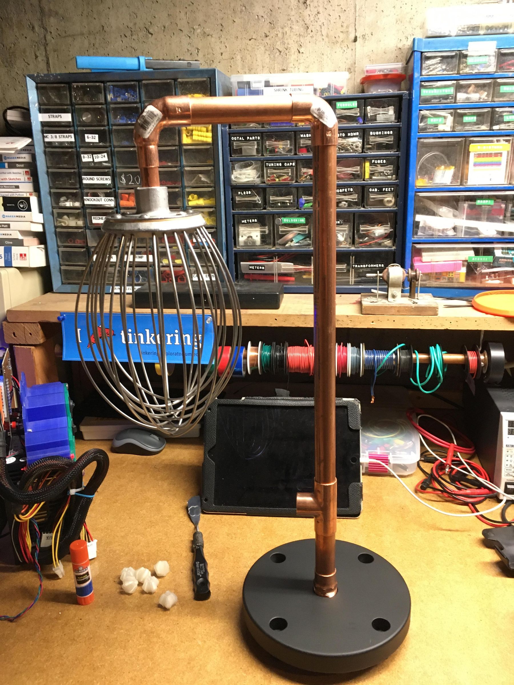 Turn an Industrial Whisk Into a Lamp : 8 Steps (with Pictures ...