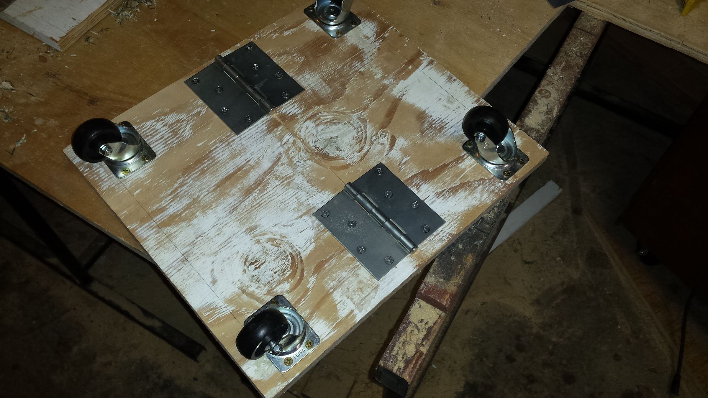 Retractable Casters for a Scroll Saw. : 14 Steps (with Pictures ...
