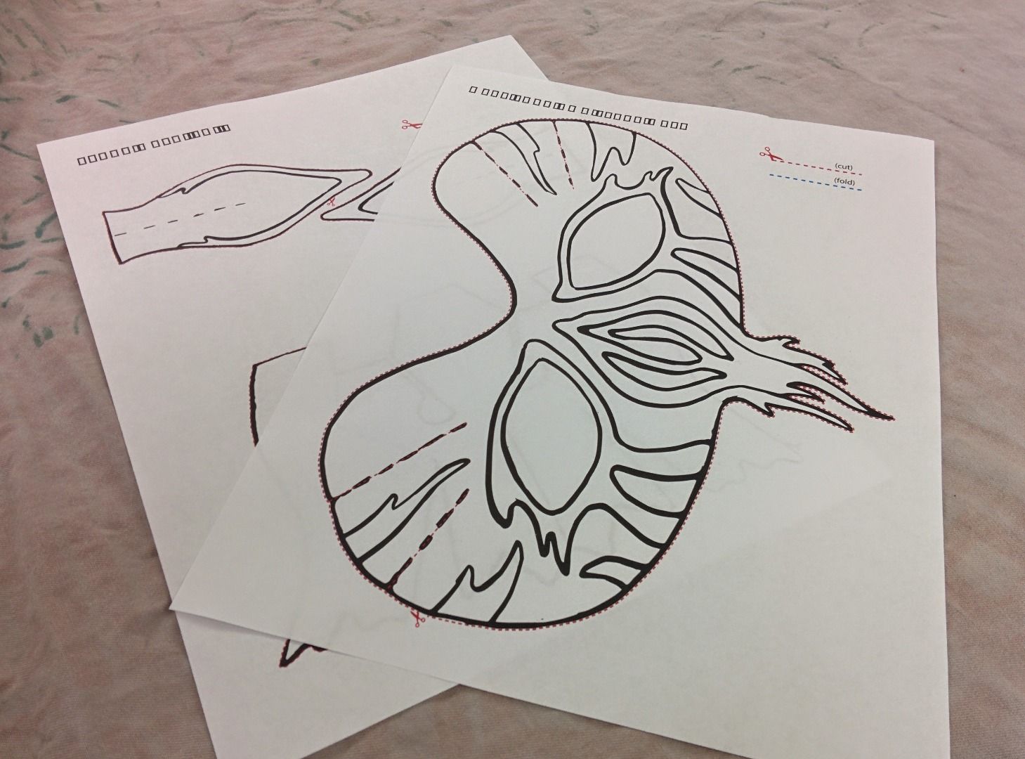 Designing and Making a Zebra Mask With Simple Materials - Instructables