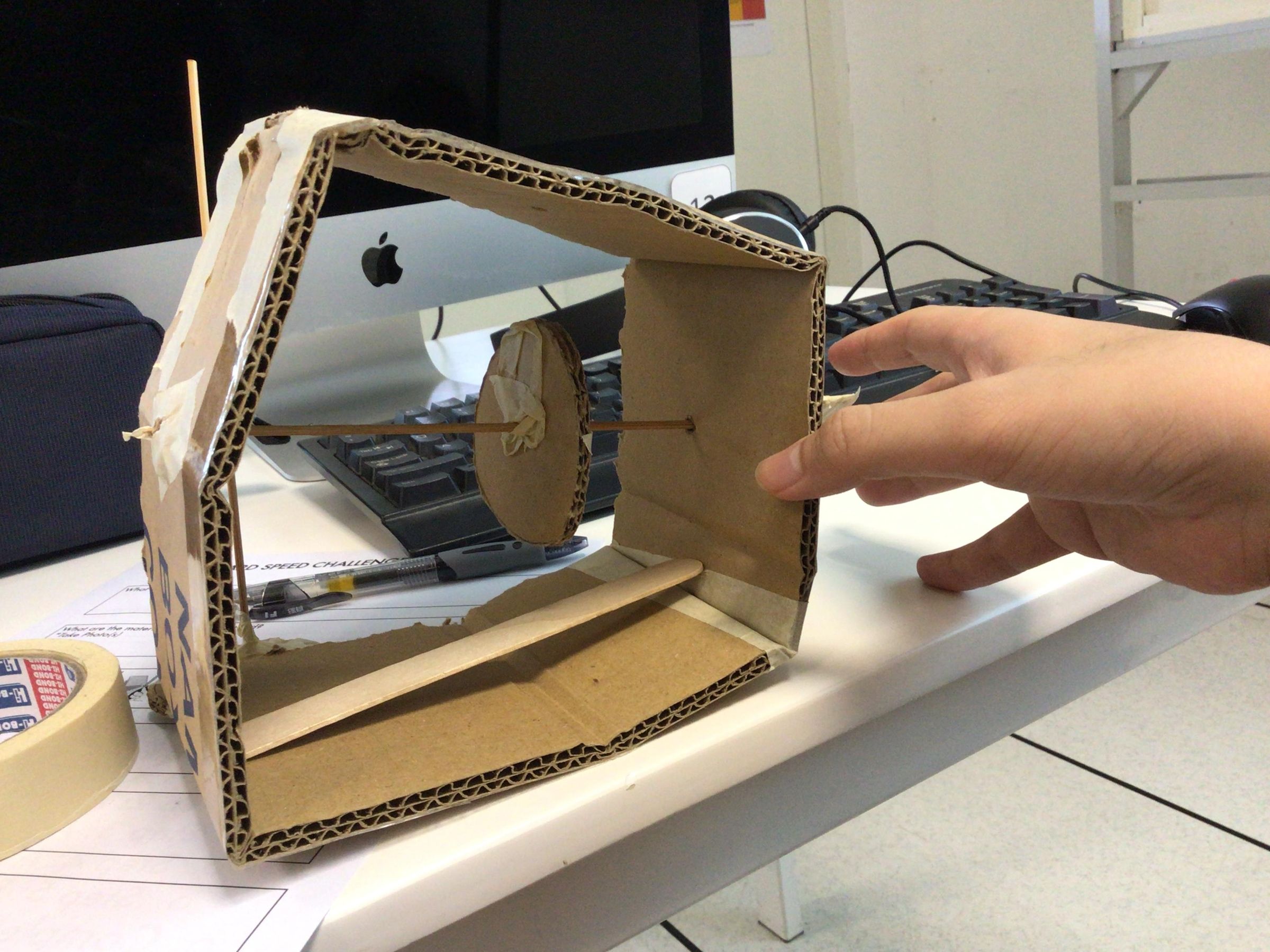 Cardboard Cam Mechanism by Liang Jun : 5 Steps - Instructables