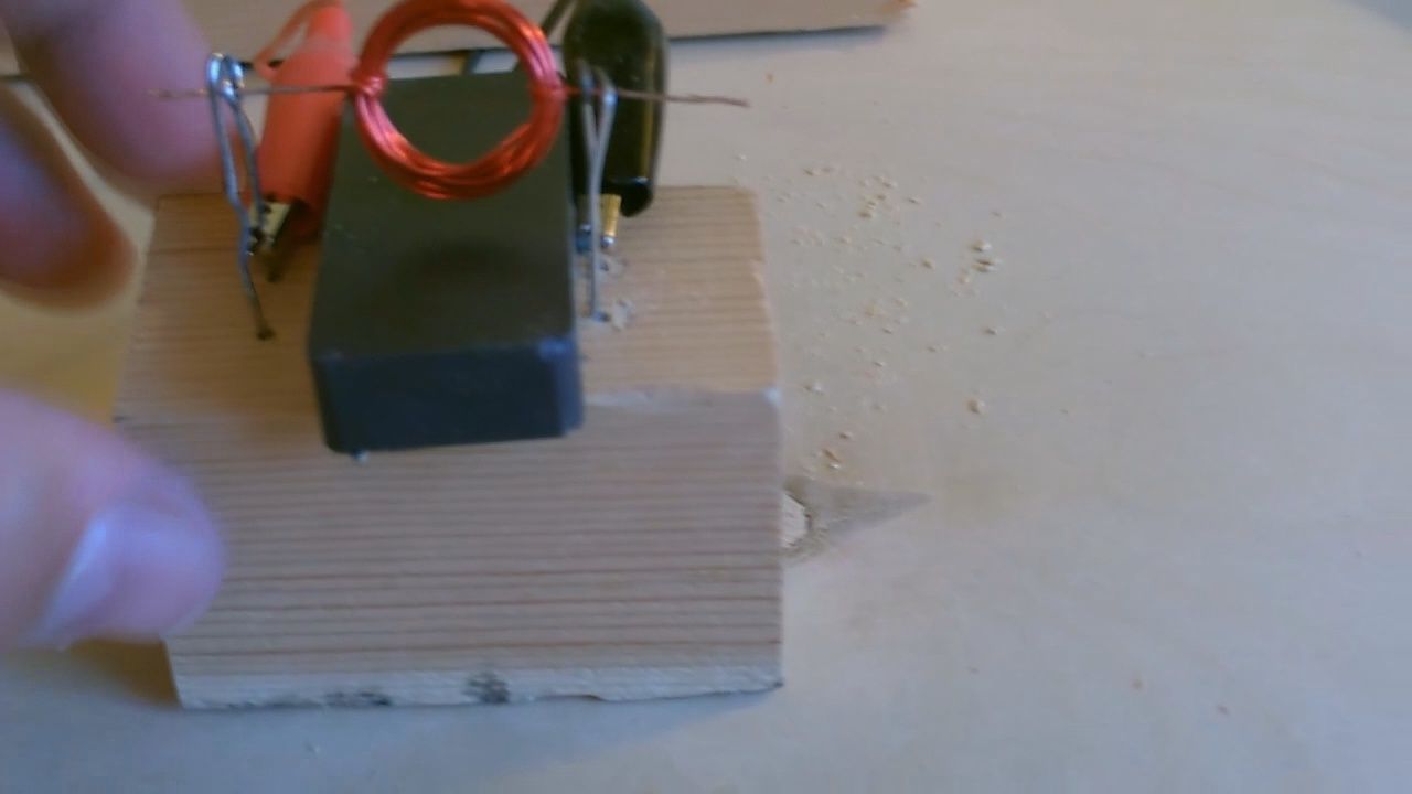 Homemade DC Motor! - How to Make a Simple DC Motor! - Simple DIY ...