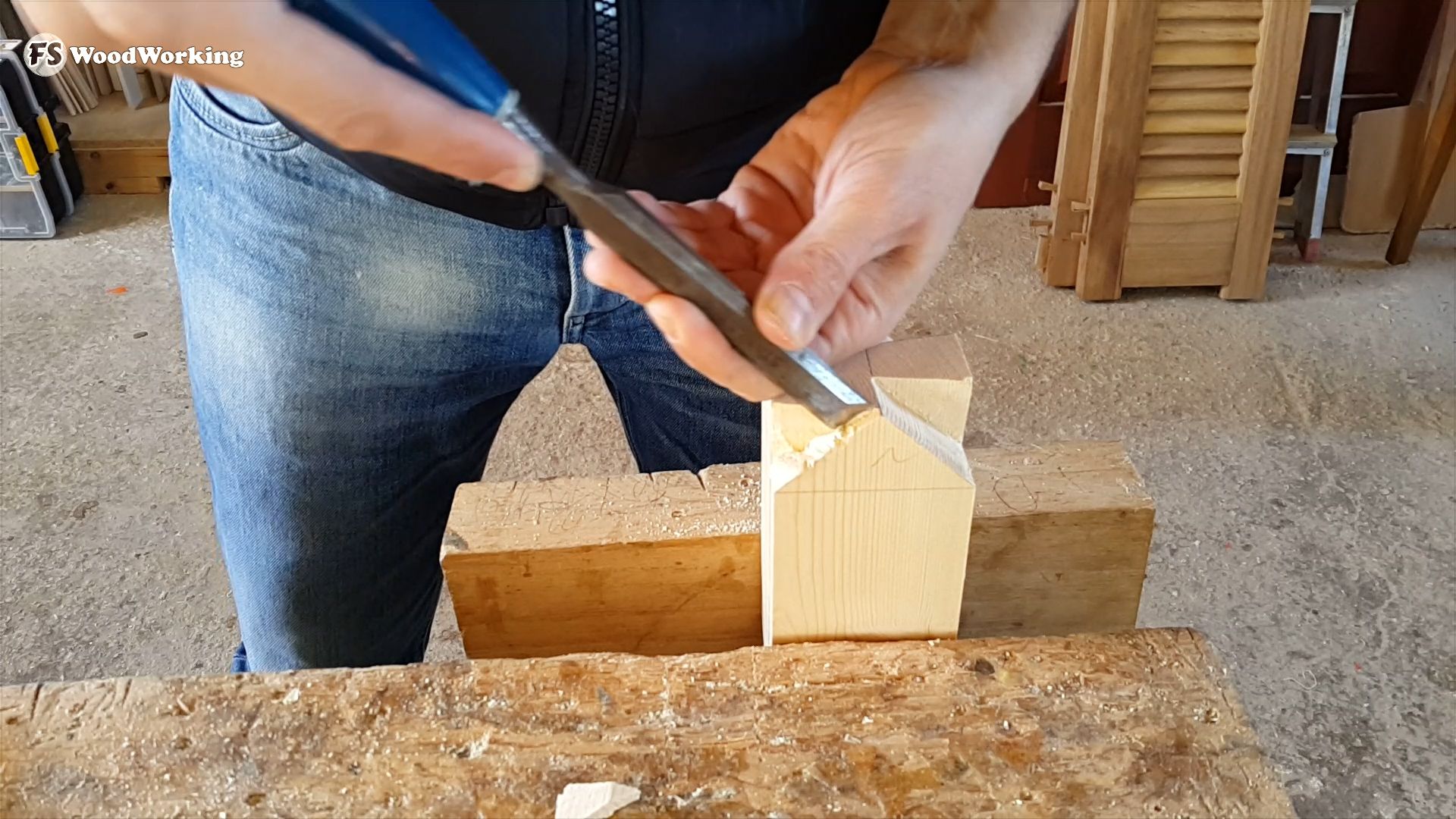 Impossible Joint (Osaka Castle-Otemon Gate's Pillar Splice) : 5 Steps ...