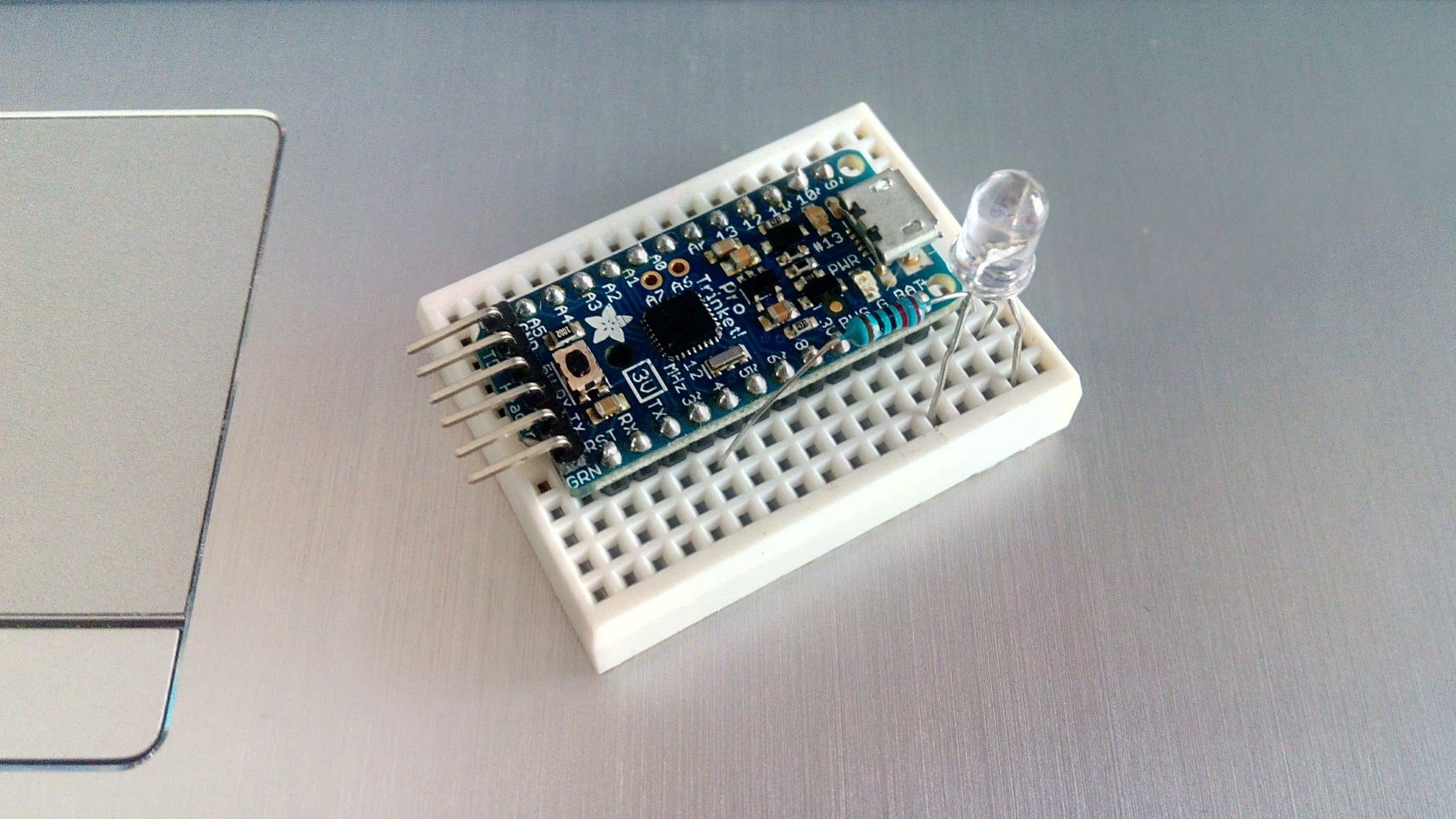 How To Use The Adafruit Pro Trinket Board Arduino Tutorial 4 Steps With Pictures