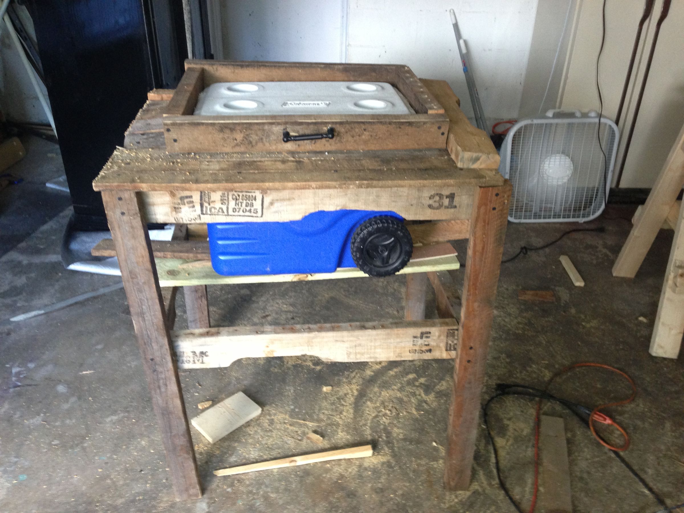 Vintage Ice Chest From Wood Pallets (with Pictures) - Instructables