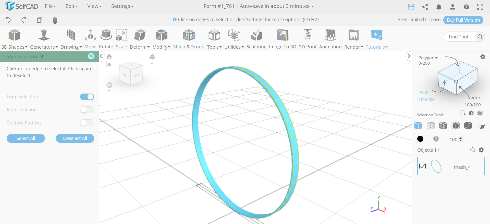 HOW TO CREATE a 3D DESIGN FORM IN 3D MODELLING SOFTWARE : 7 Steps ...