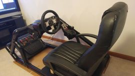 PVC Racing Simulator Pod : 5 Steps (with Pictures) - Instructables