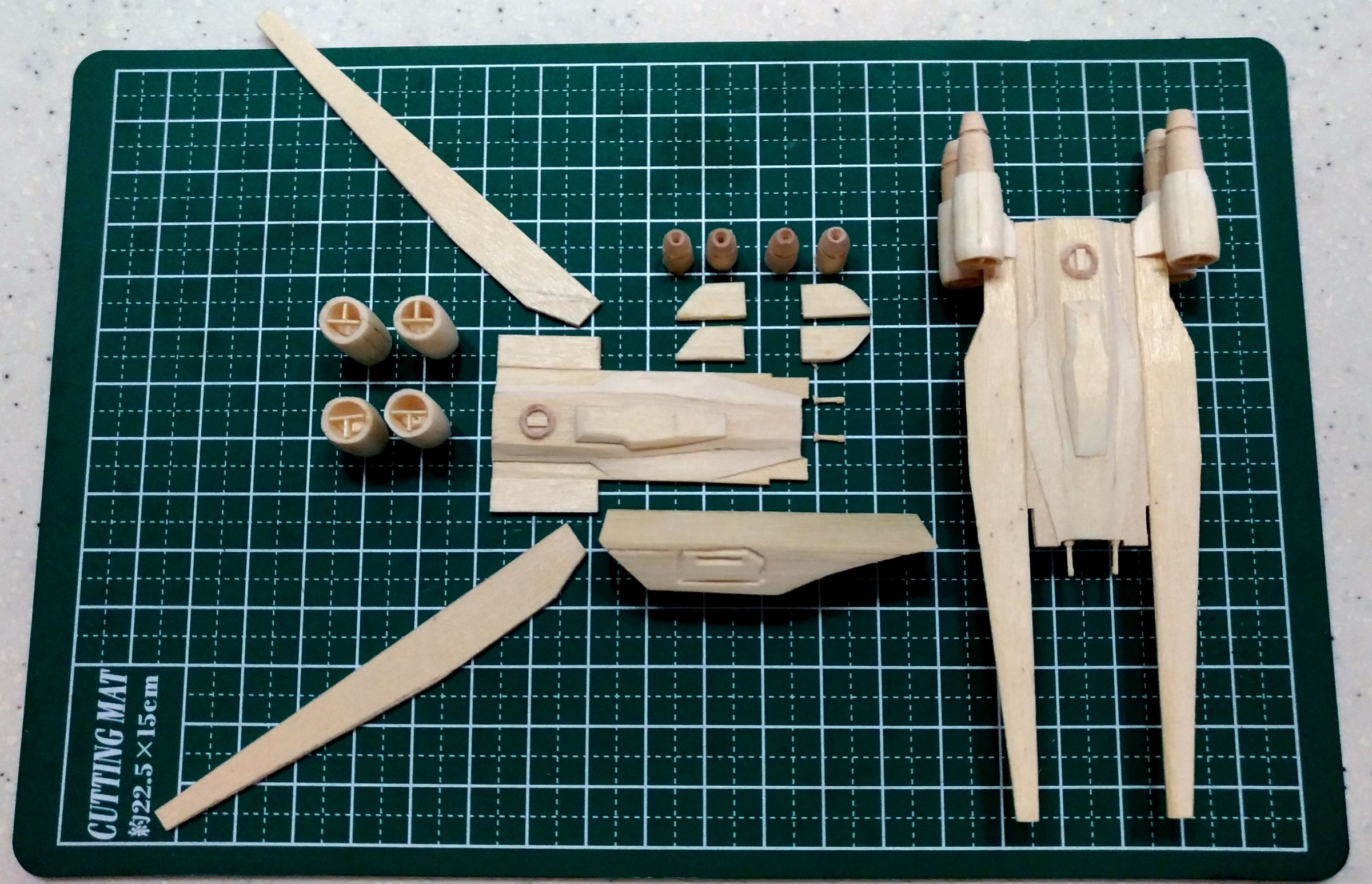 Rogue One Mini U-Wing Popsicle Stick Model : 7 Steps (with Pictures ...