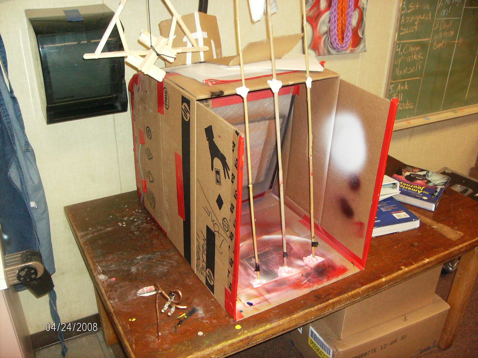 Cheap Spray Booth for About $22 : 10 Steps - Instructables