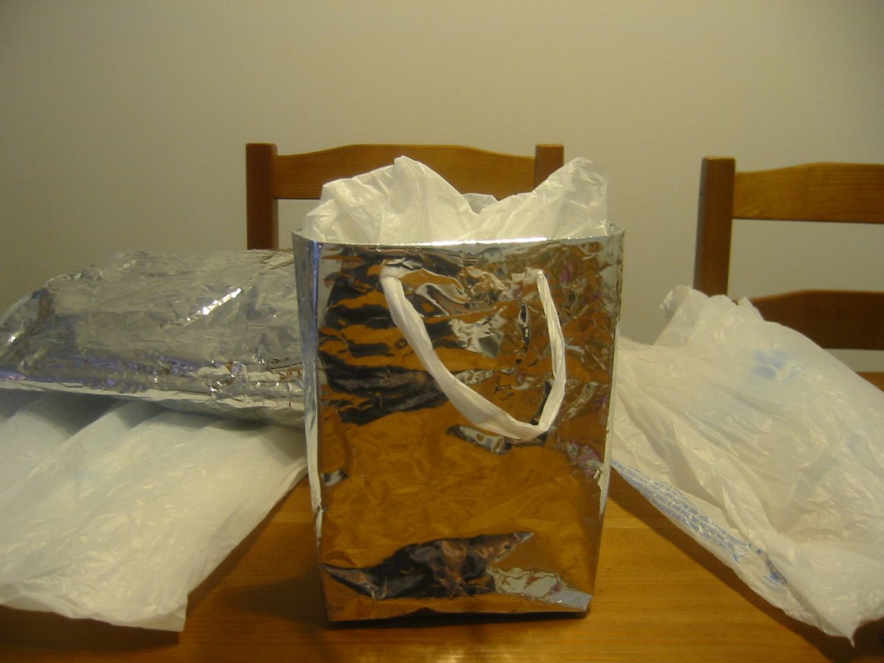 Plastic Chip Bag Gift Bag : 7 Steps - Instructables