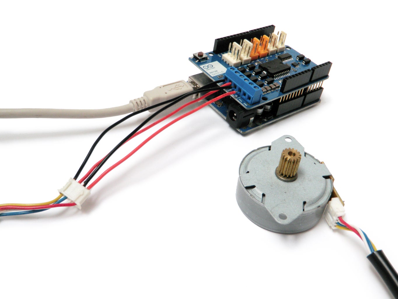 Arduino Motor Shield Tutorial 6 Steps With Pictures Instructables