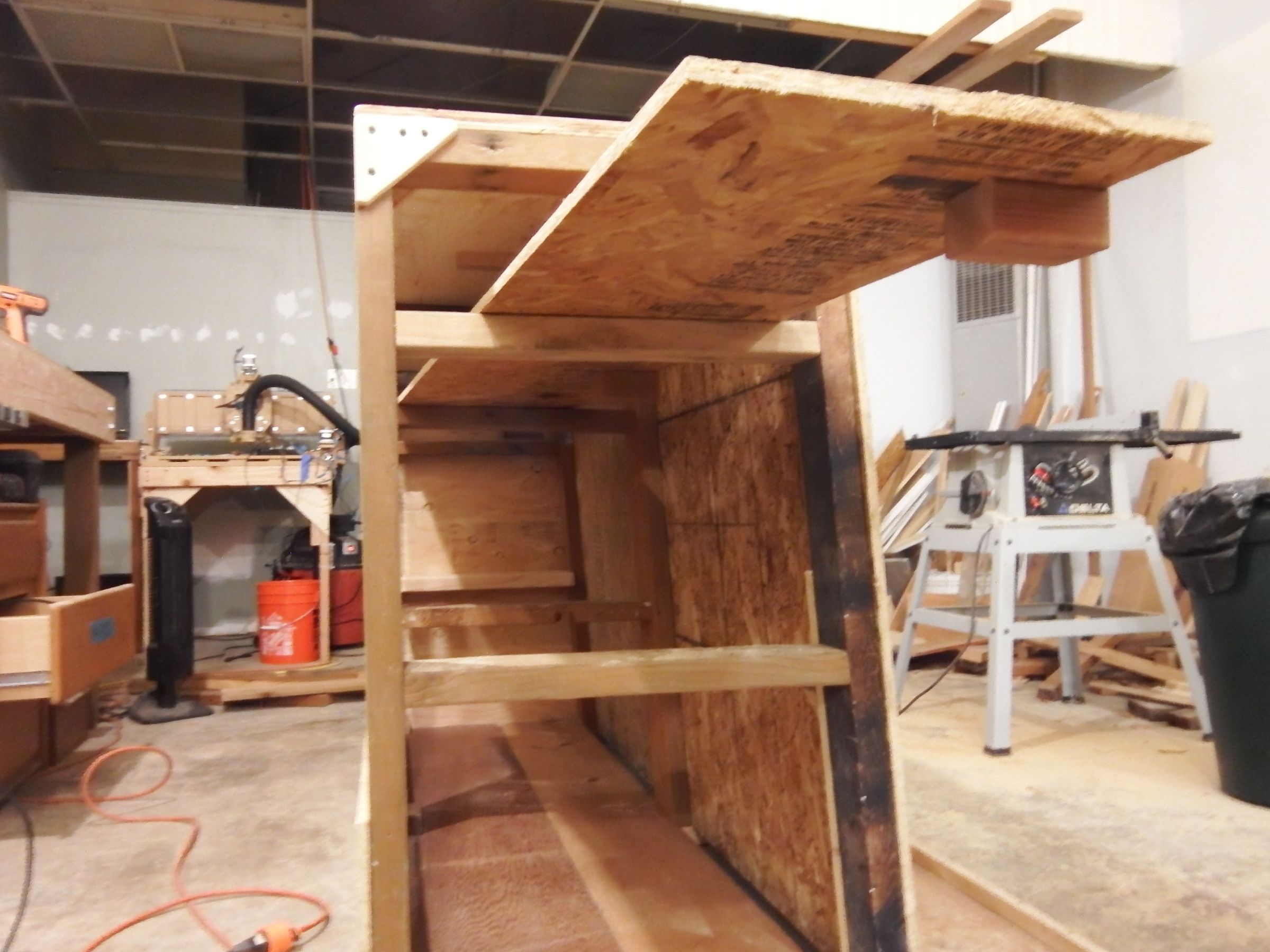 Lumber Storage Rack Made From Scrap : 3 Steps - Instructables