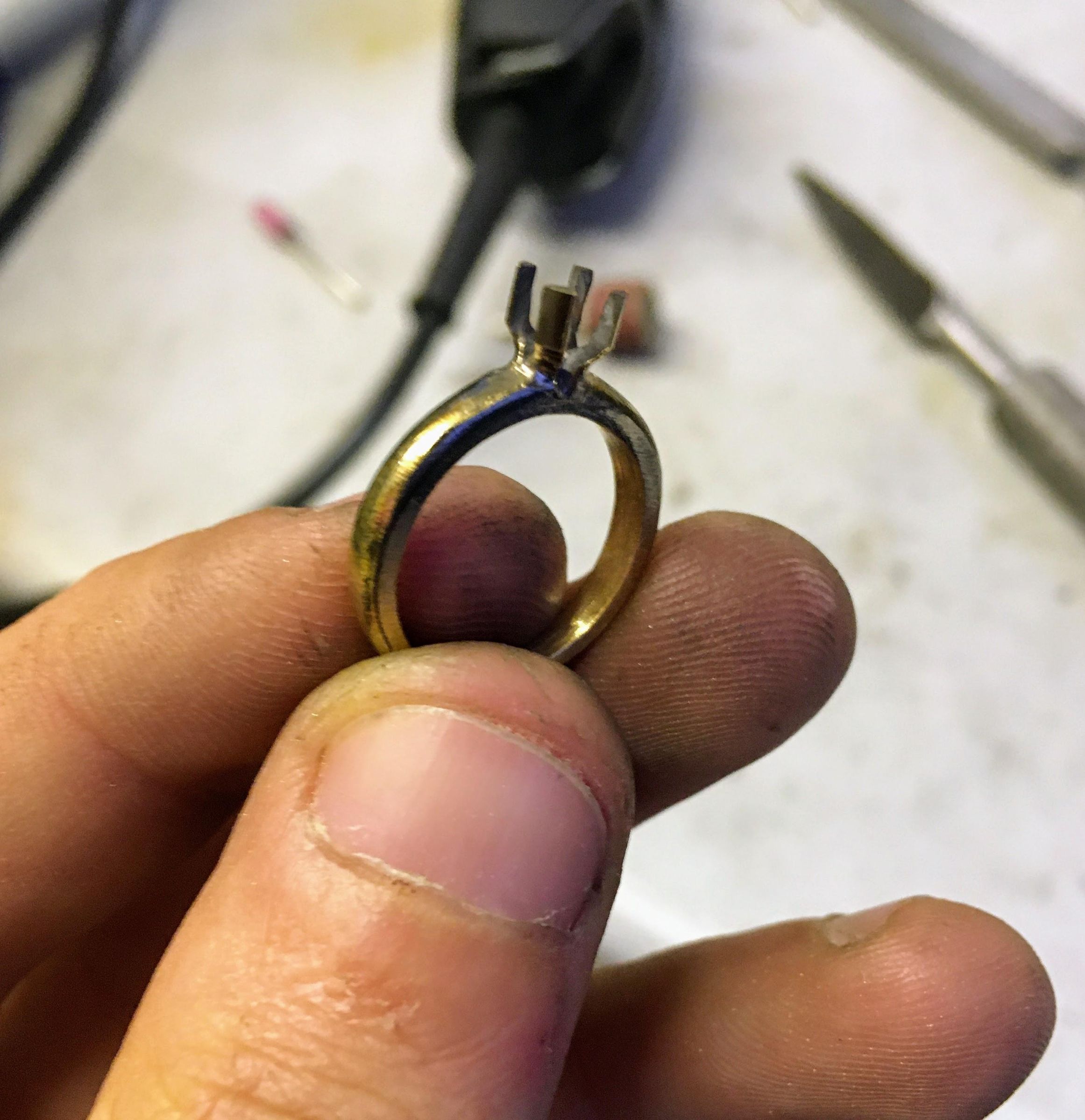 Making an Engagement Ring With Investment Casting : 13 Steps (with ...