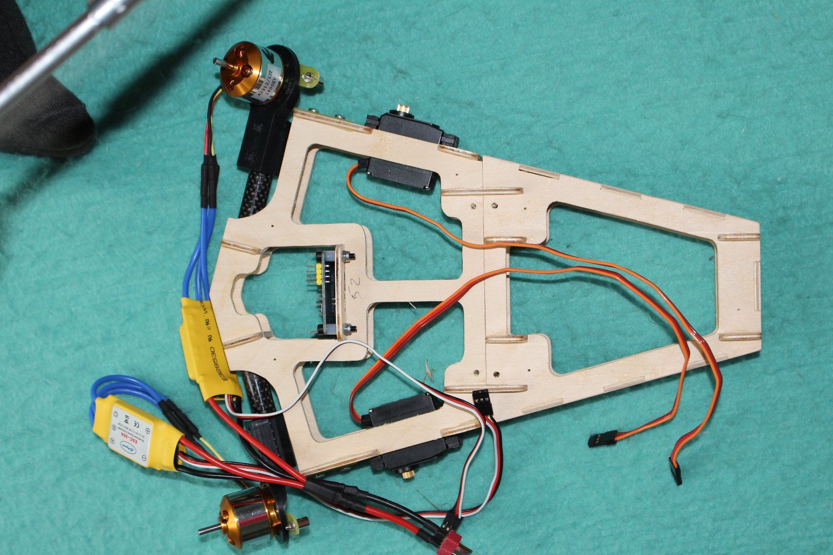 Bicopter A2212 1400Kv Motors Multiwii Fc : 4 Steps (with Pictures ...